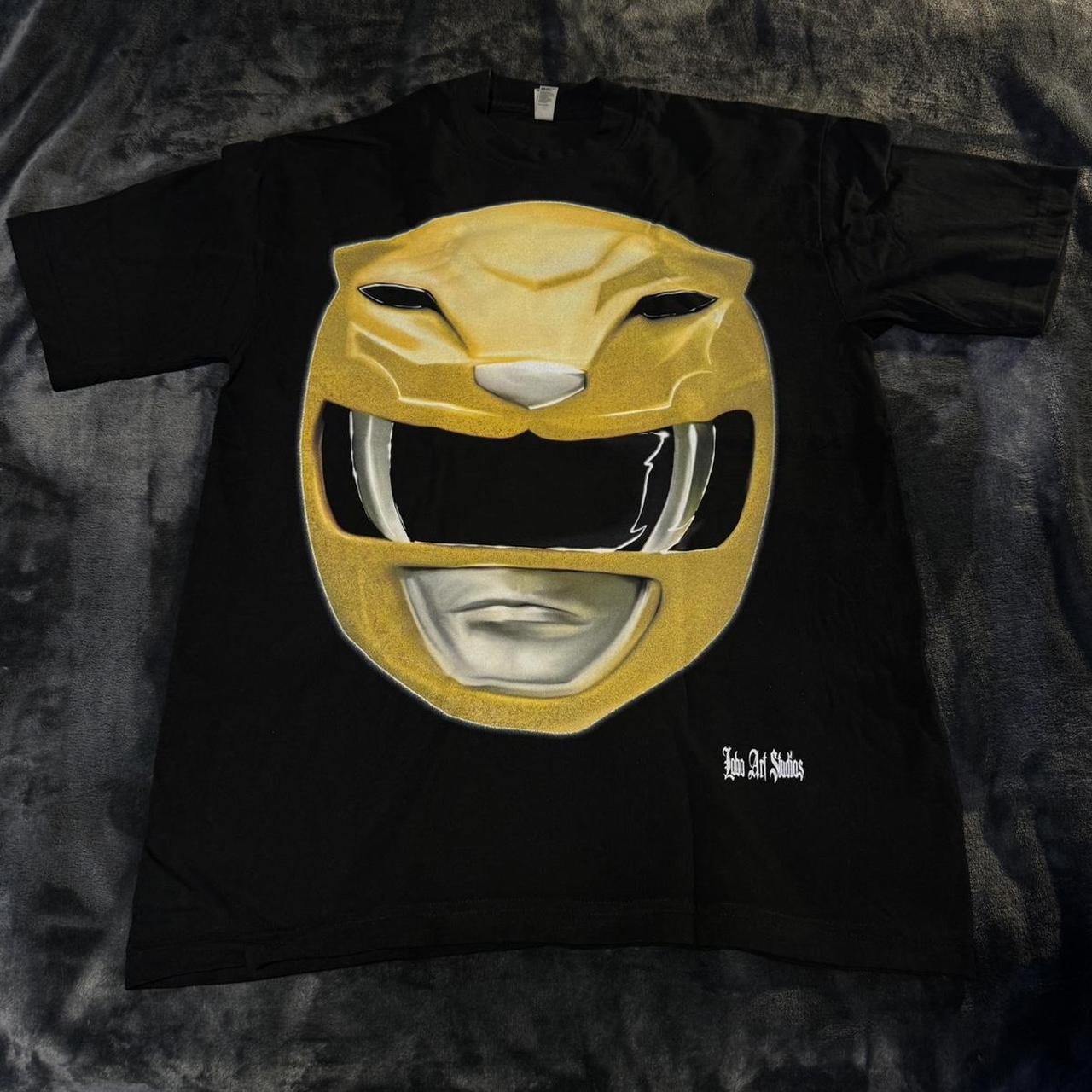 Yellow Power Ranger Tee Size - Medium Brand - LA... - Depop