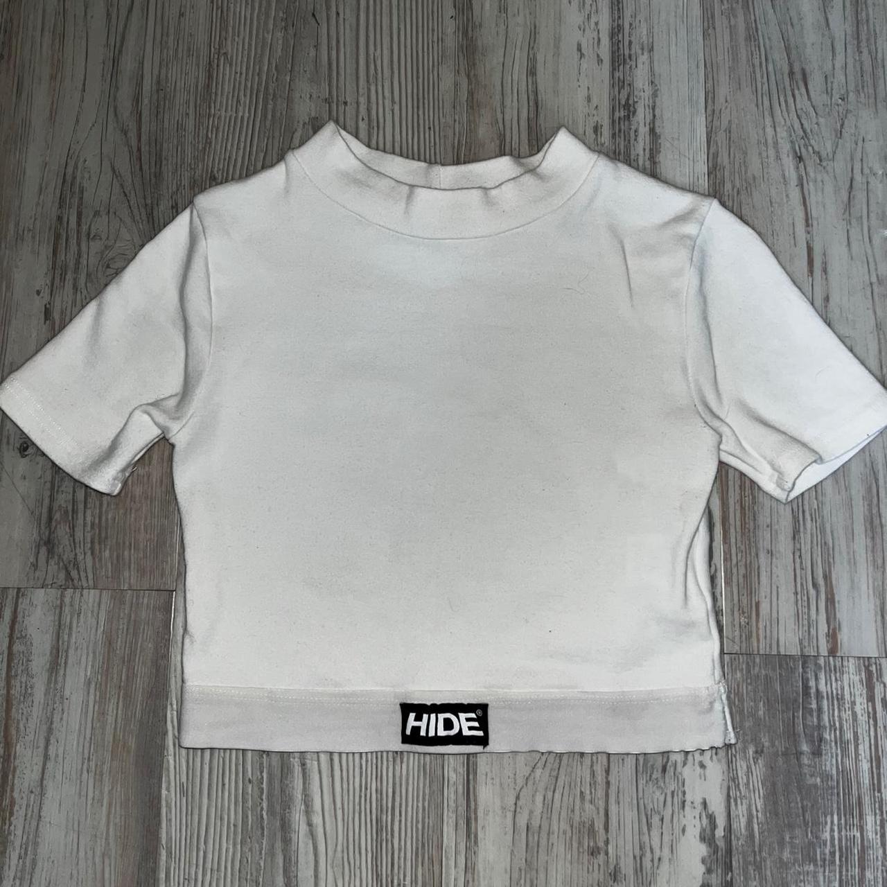 Hide and seek top from korea never worn size small... - Depop