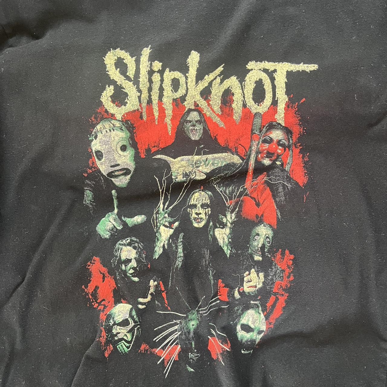 Slipknot band tee size XL #slipknot #bandmerch... - Depop