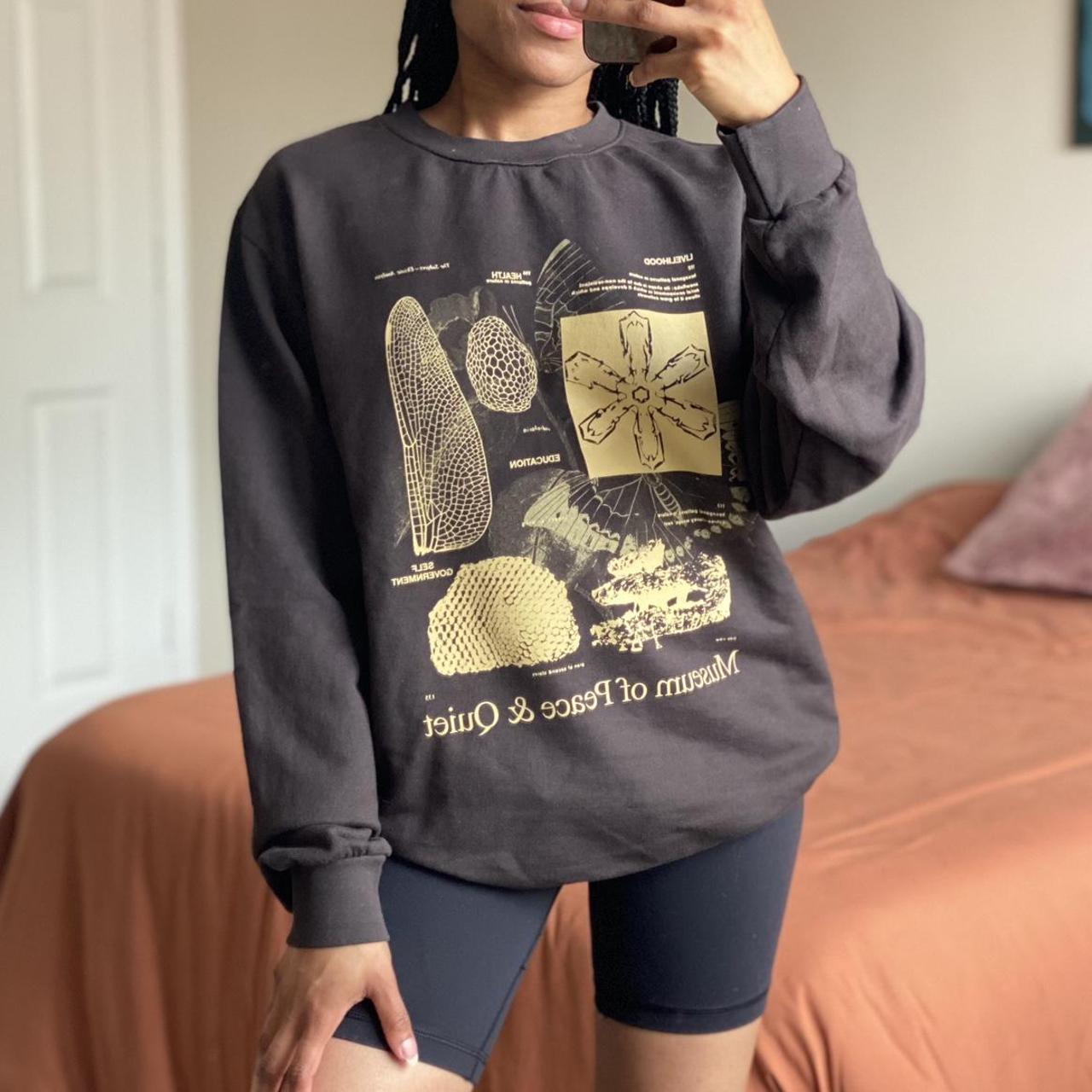 Museum of Peace & Quiet Fibonacci graphic sweatshirt - Depop