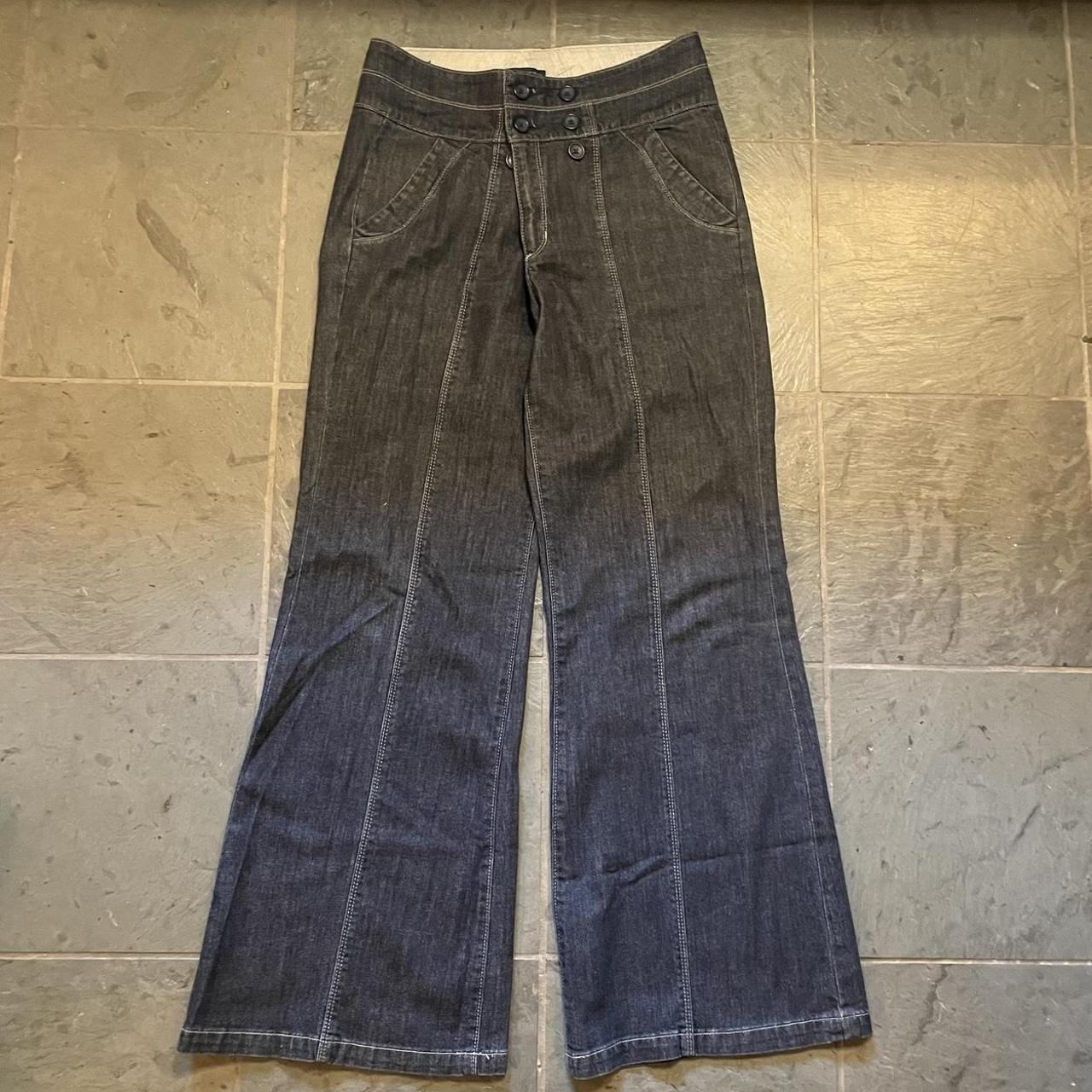 Jnco type fit bana republic jeans 100% cotton, nice... - Depop