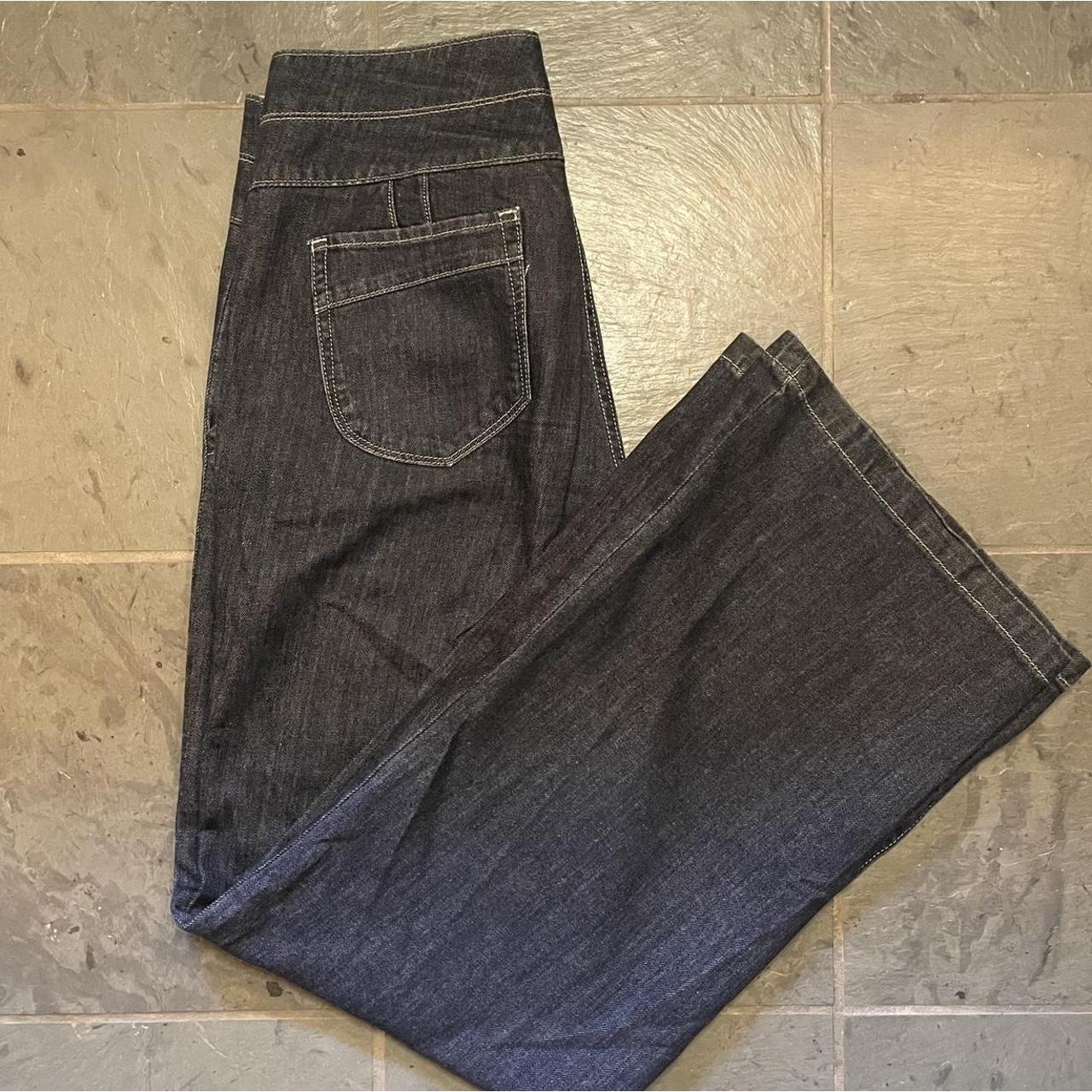 Jnco type fit bana republic jeans 100% cotton, nice... - Depop