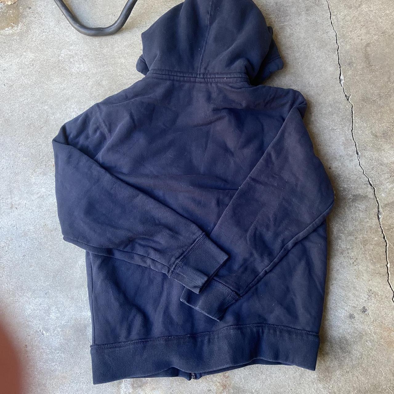 Vintage Y2K Aeropostale zip up hoodie - fur lined -... - Depop