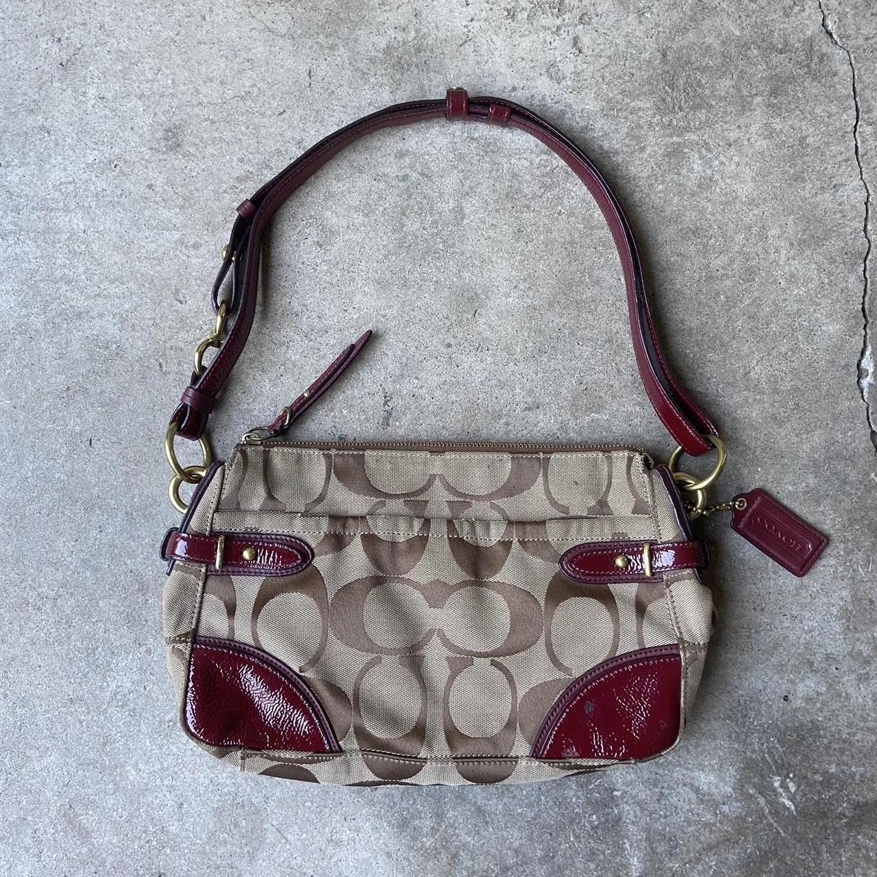 Vintage coach purse - very cute colors Authentic... - Depop