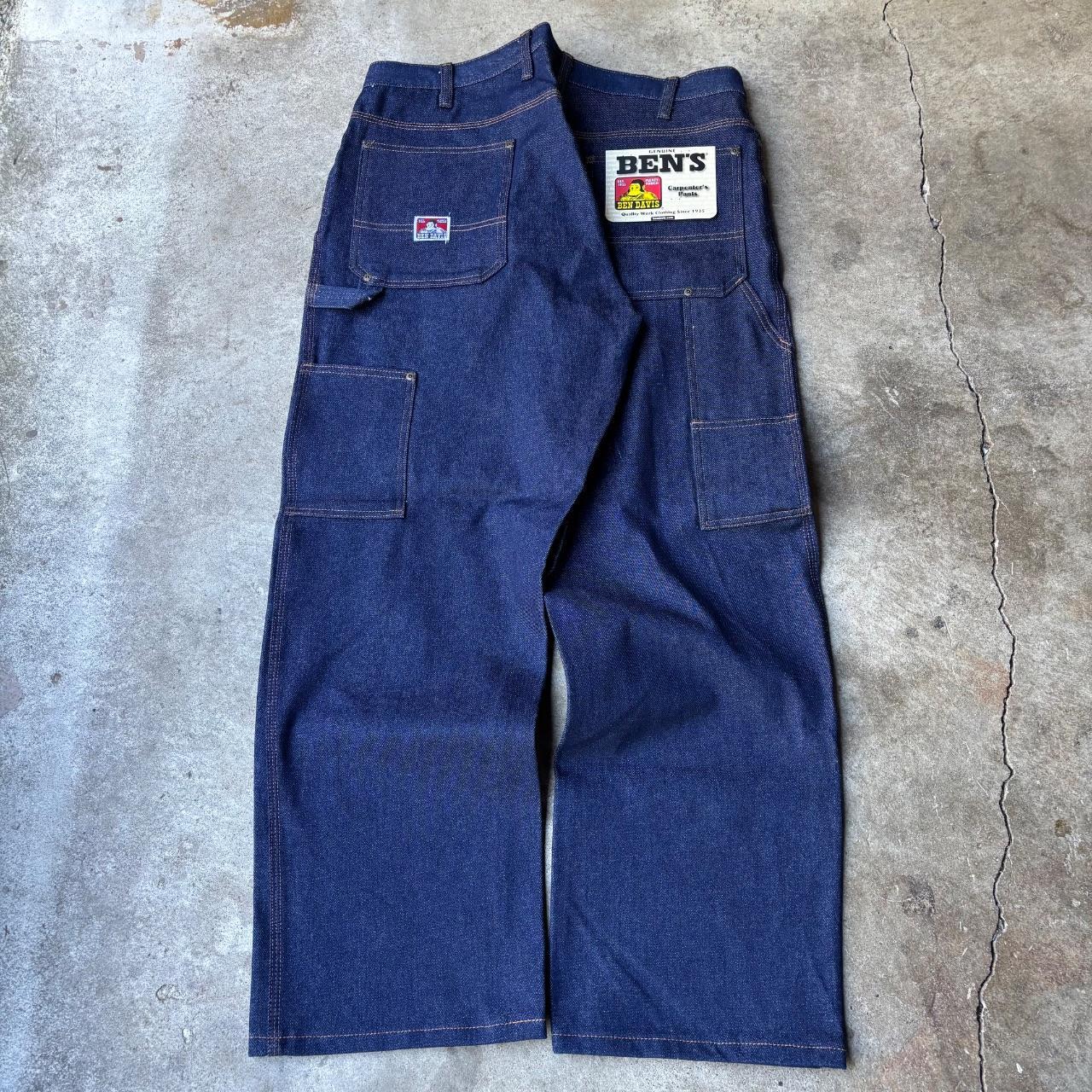 Vintage 1990s Ben Davis Carpenter Jeans -... | Depop