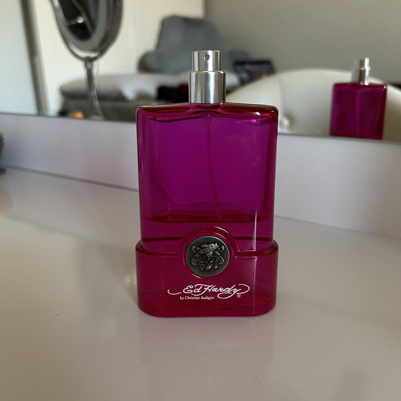 Ed Hardy Hearts and Daggers Perfume • half way full... - Depop