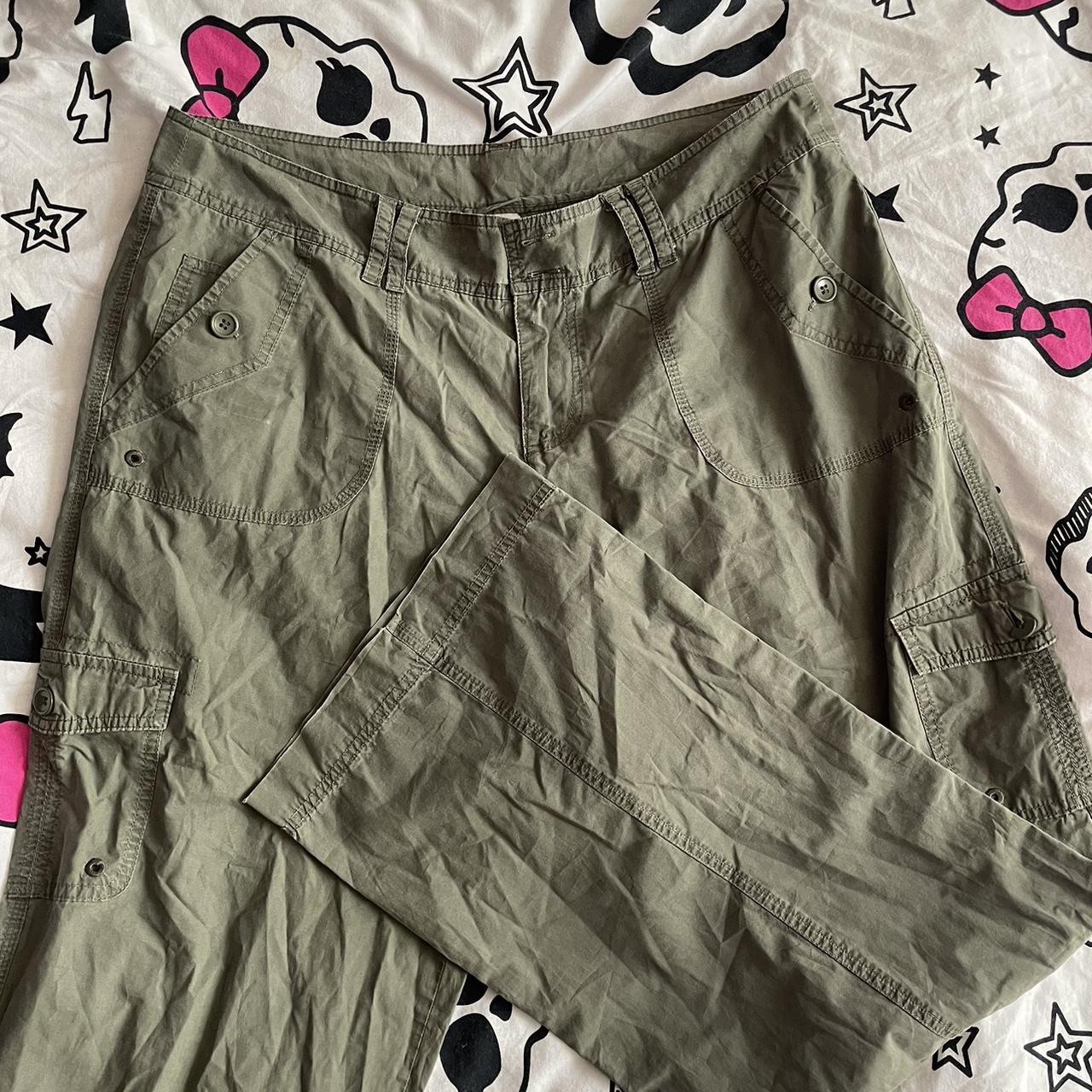 Most perfect pair of vintage khaki cargos!! Ultra... - Depop