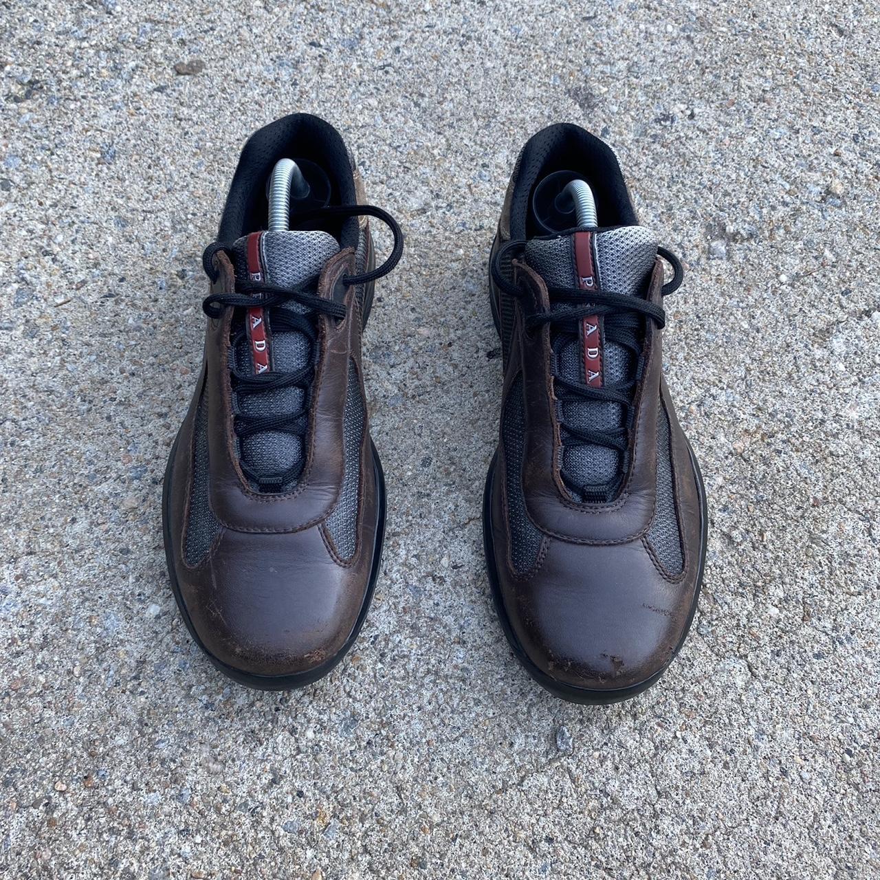 Vintage Prada American cup leather... - Depop