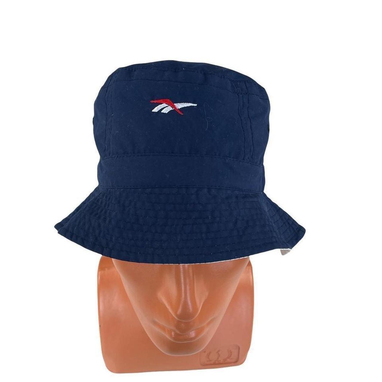 Reebok Classics Tailored Bucket Hat Reversible Blue... - Depop