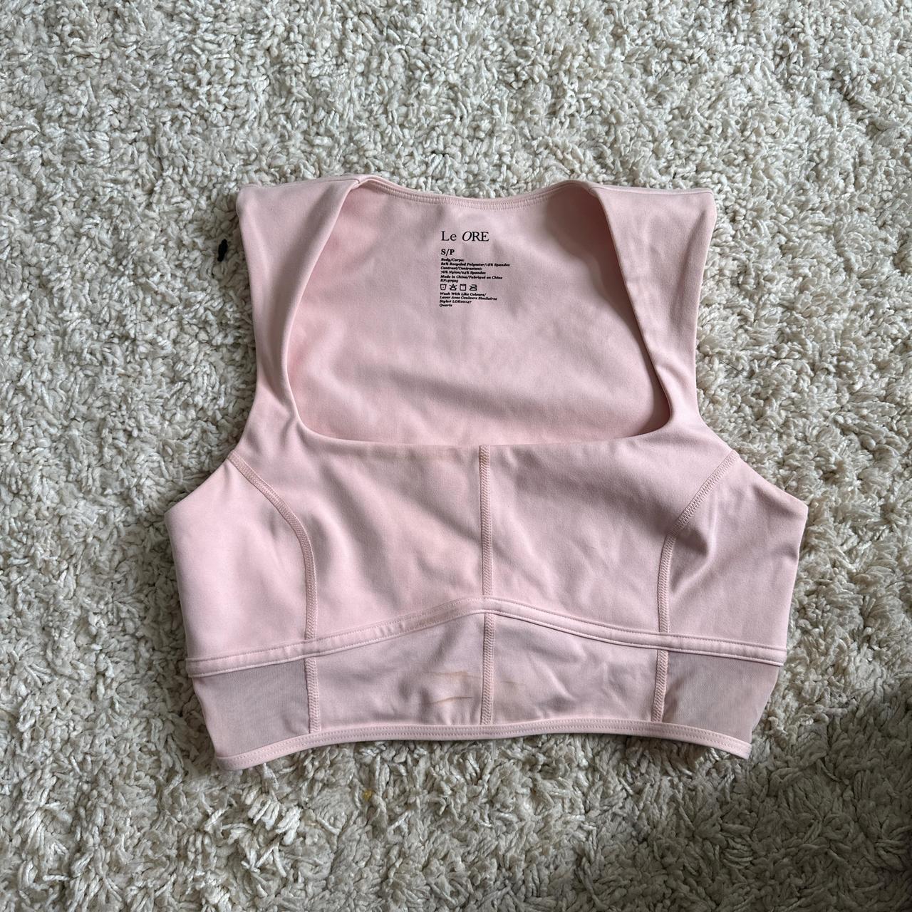 Le ore mesh fitness bra top size s/p Never... - Depop