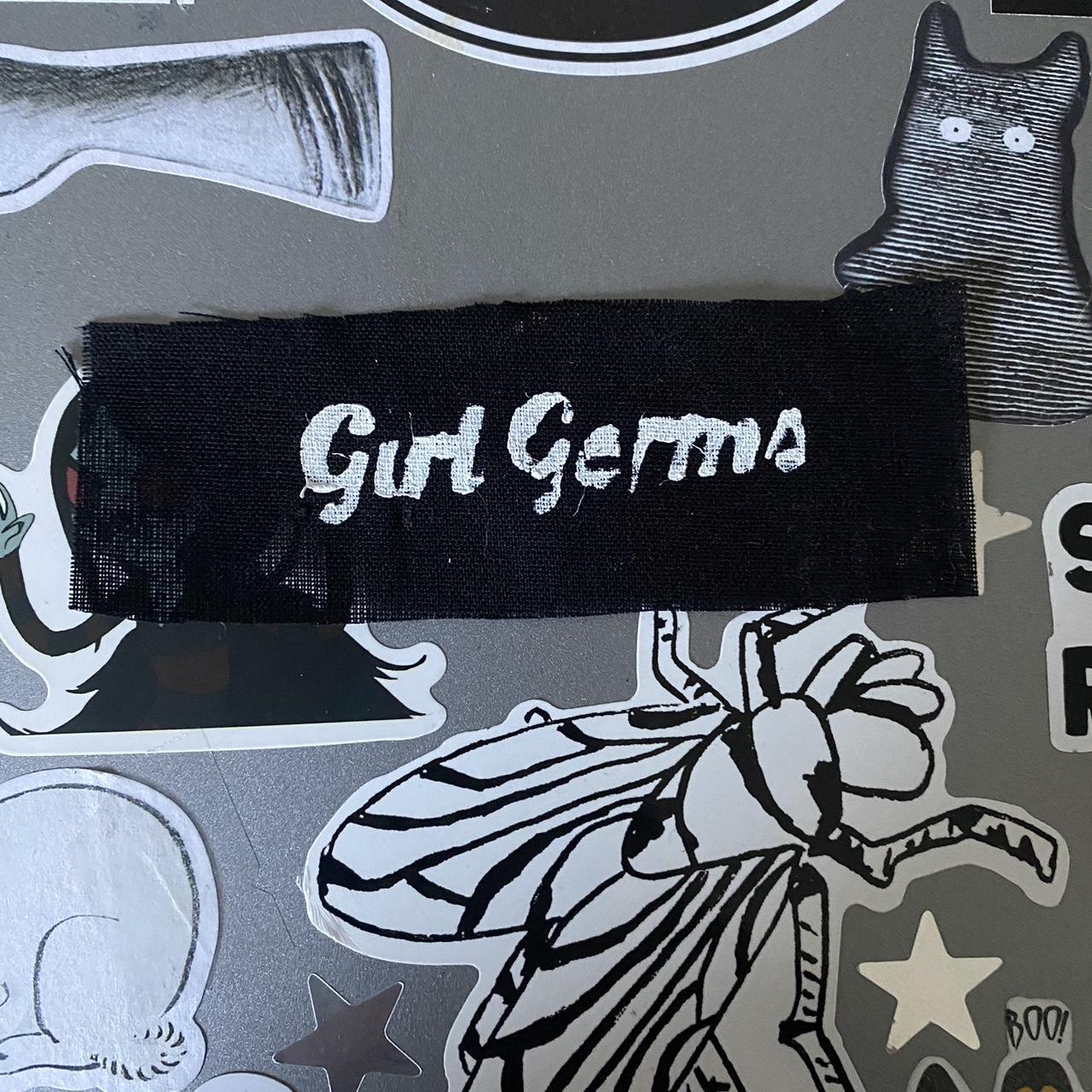Girl Germs Riot Grrrl Patch Riot Grrrl Bratmobile Depop