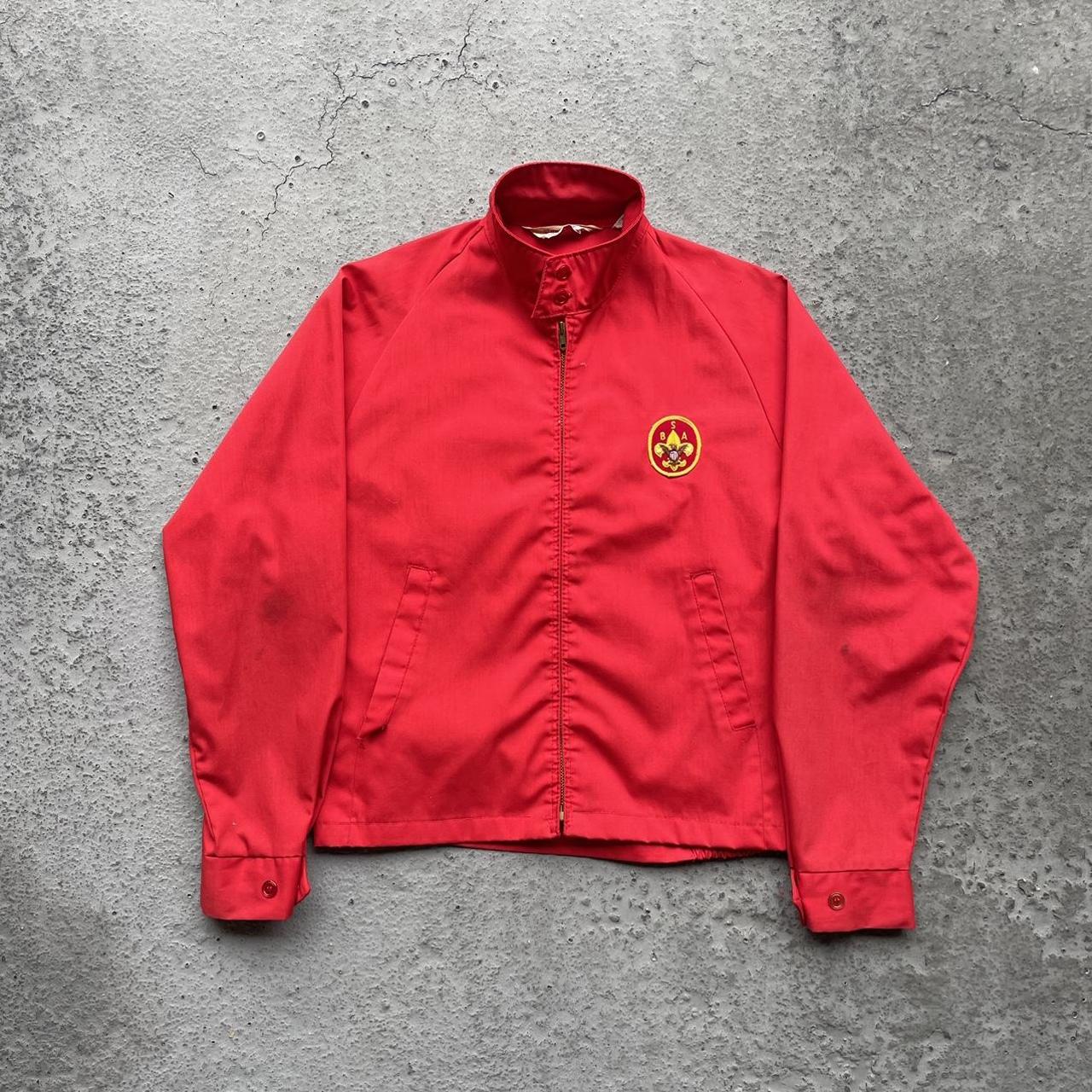 Vintage 70’s Boy Scouts Jacket Made in USA Talon... - Depop