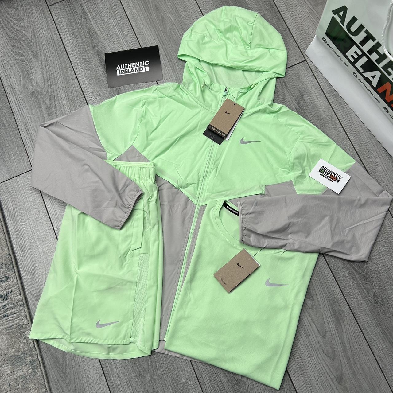 NIKE 3-PIECE WINDRUNNER SET - VAPOUR GREEN - VOLT -... - Depop