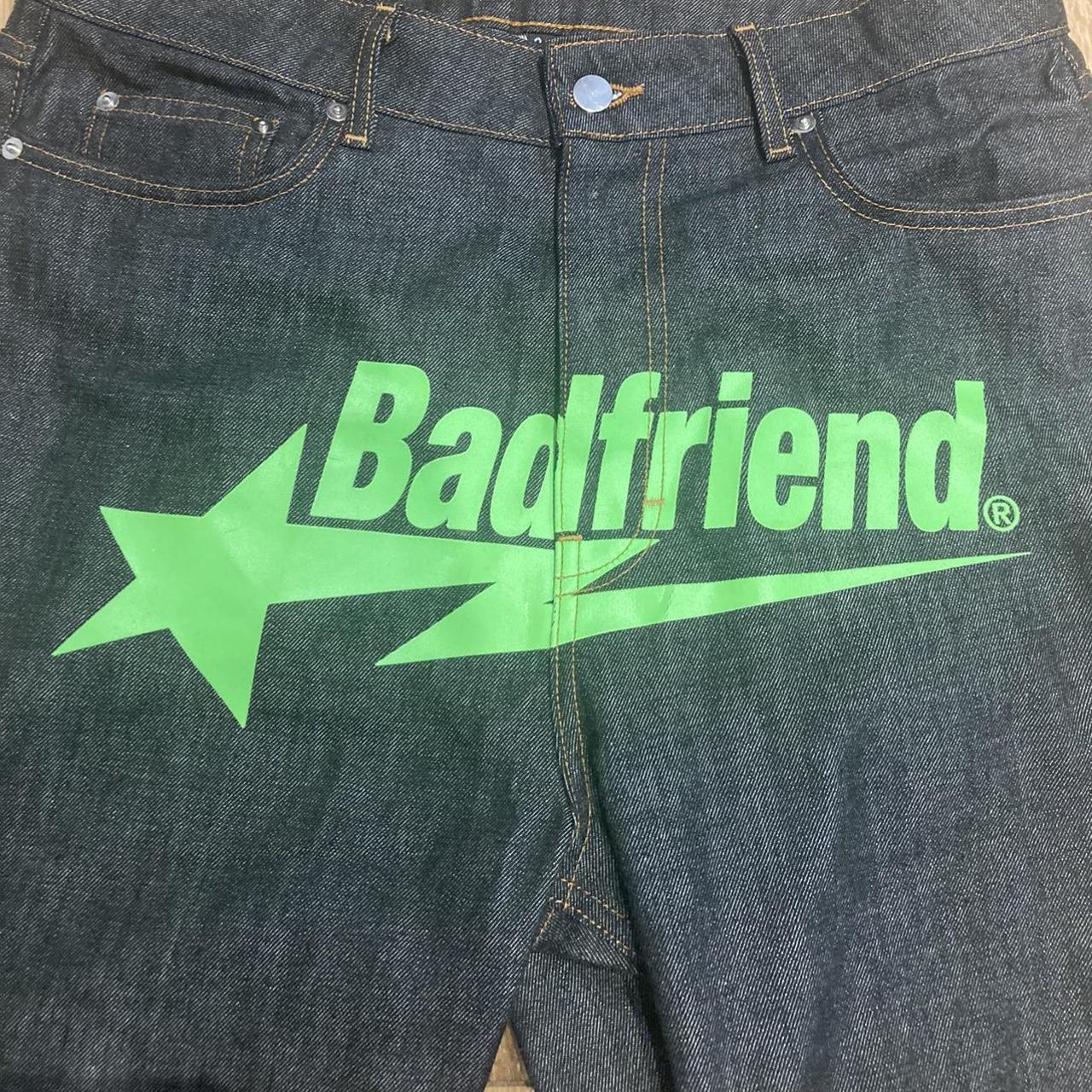 Badfriend jeans Size 34 Lovely green colour... - Depop