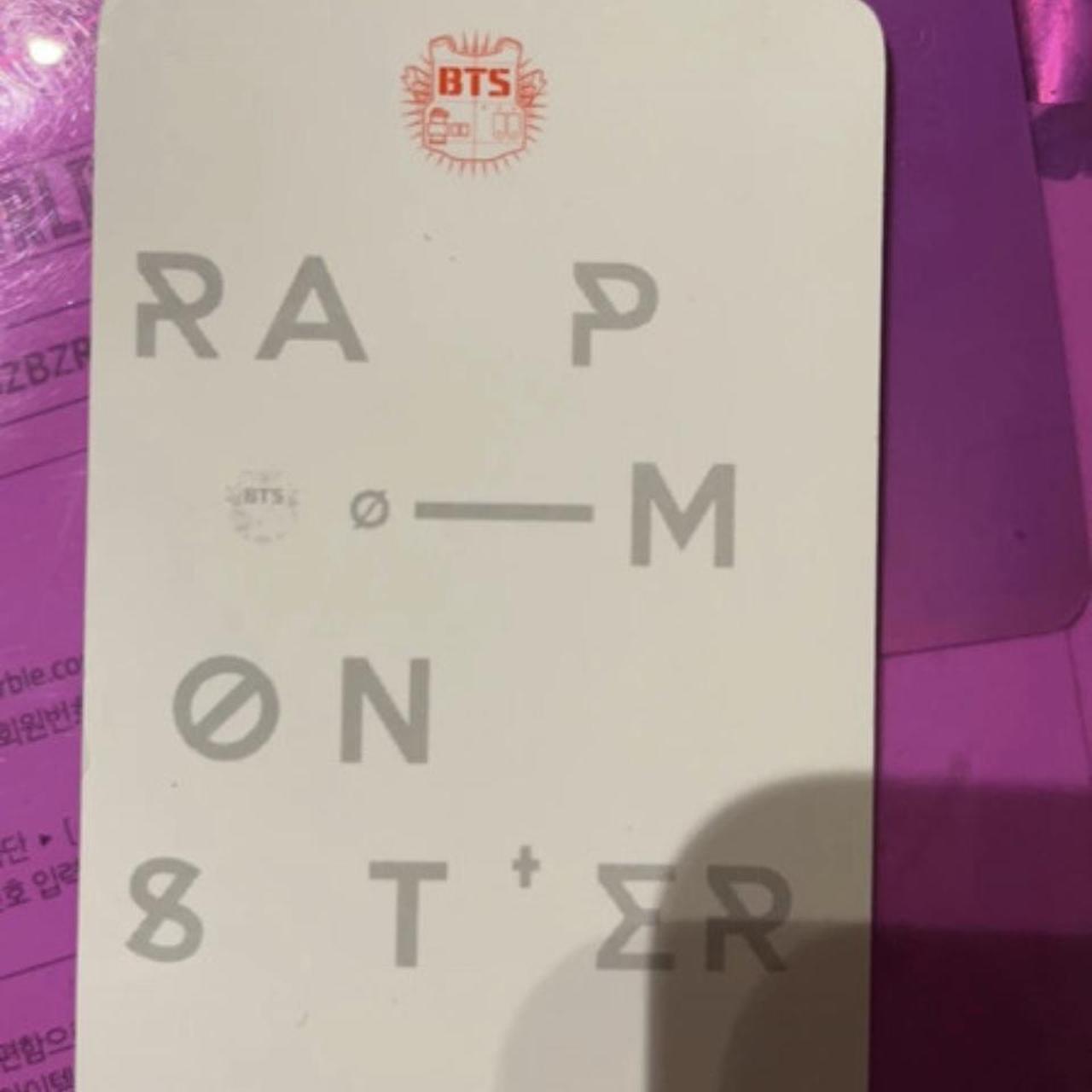 BTS rap monster photocard #photocard #bts - Depop