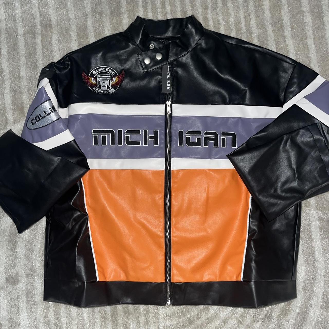 PLT racer jacket in size 8! I’m usually a size 4 and... - Depop