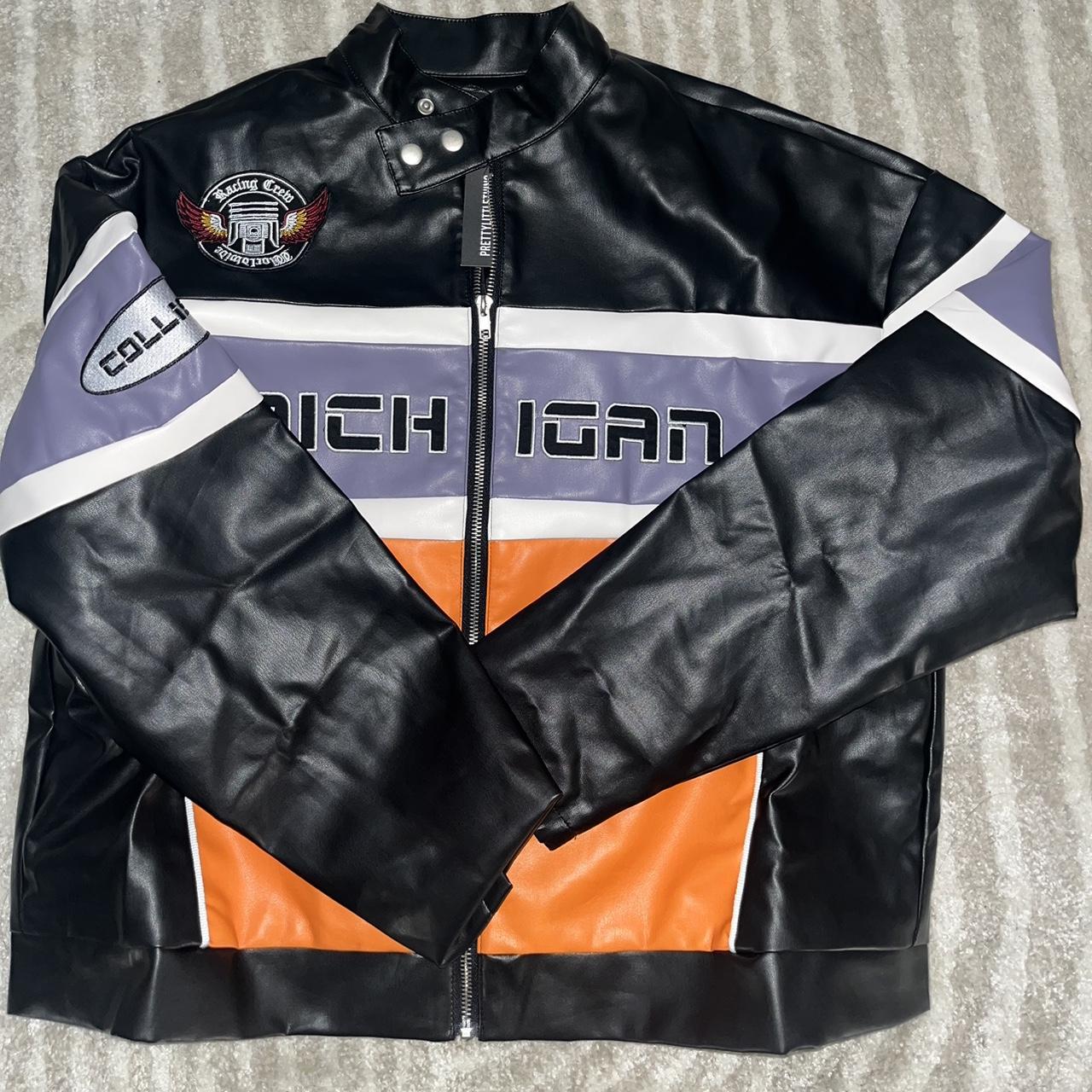 PLT racer jacket in size 8! I’m usually a size 4 and... - Depop