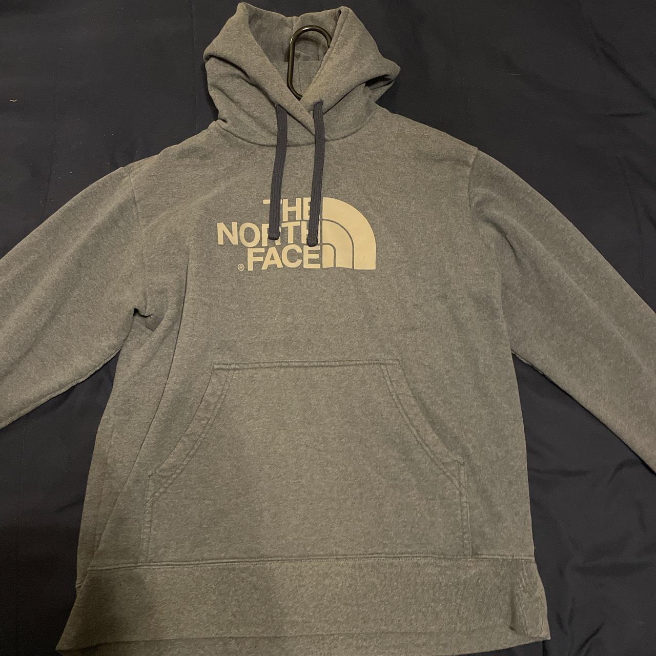 The North Face TNF Half Dome Logo Blue Pullover... - Depop