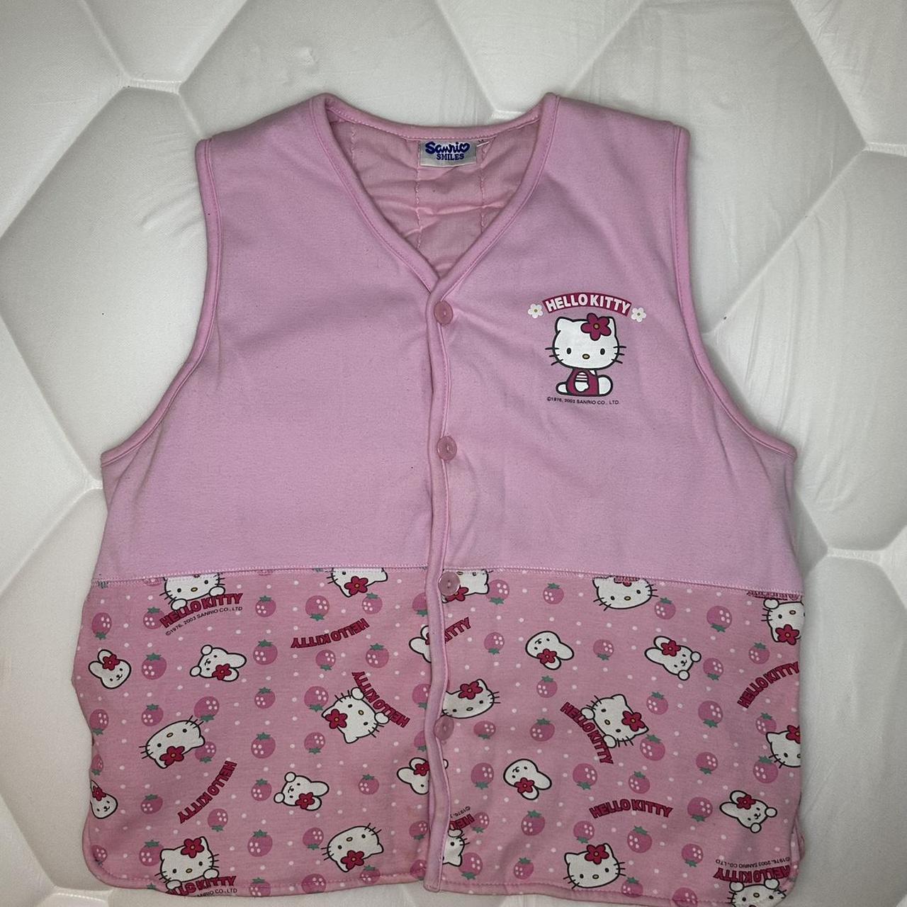 Vintage Hello Kitty Vest! This was made in 2003.... | Depop