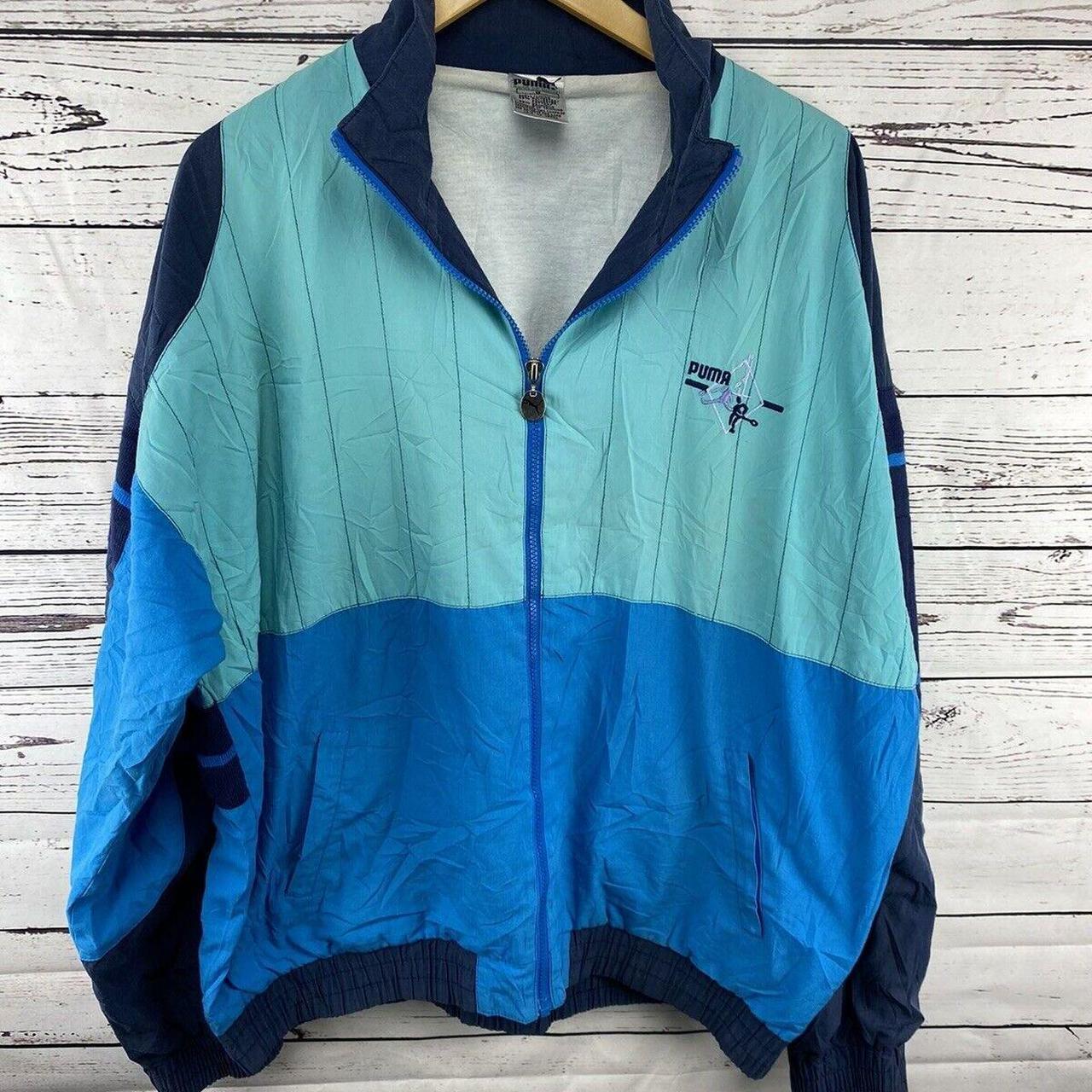 Puma retro 90s acid colour jacket unisex mens... - Depop