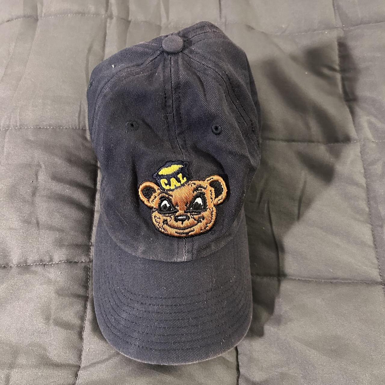 Navy UC Berkeley Cal oski golden bear baseball cap... | Depop