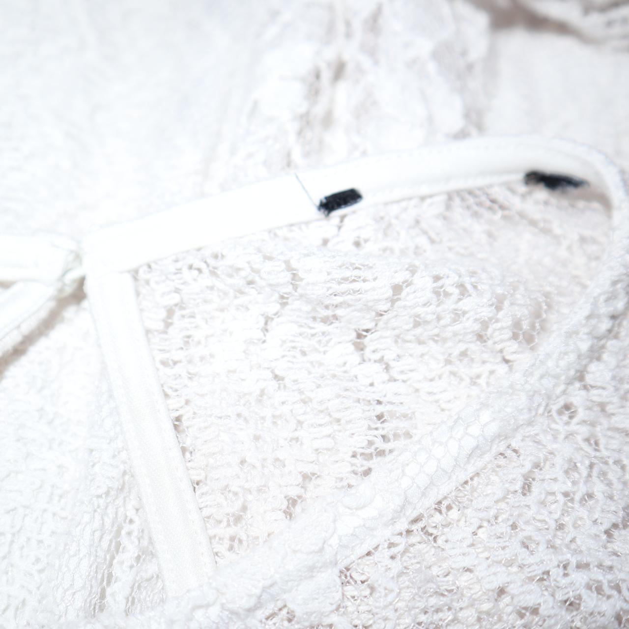 White lace playsuit, size S ＊ The brand /... - Depop