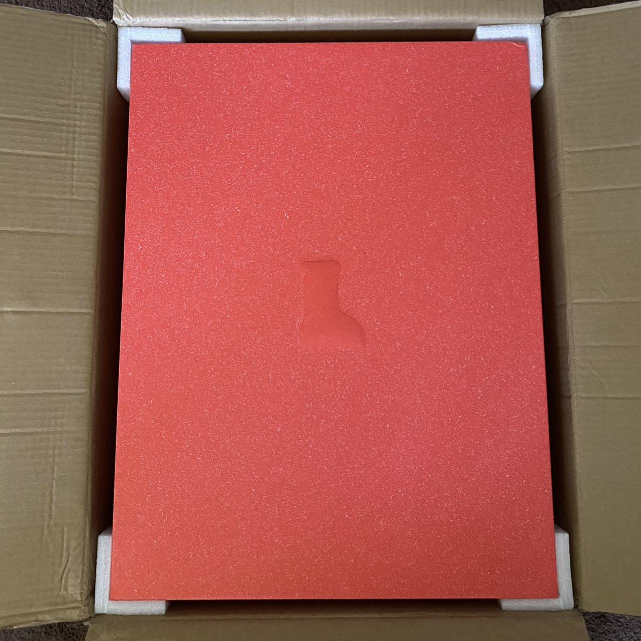 Mschf big red boots size 9 CARTOON BOOTS FOR A COOL... - Depop