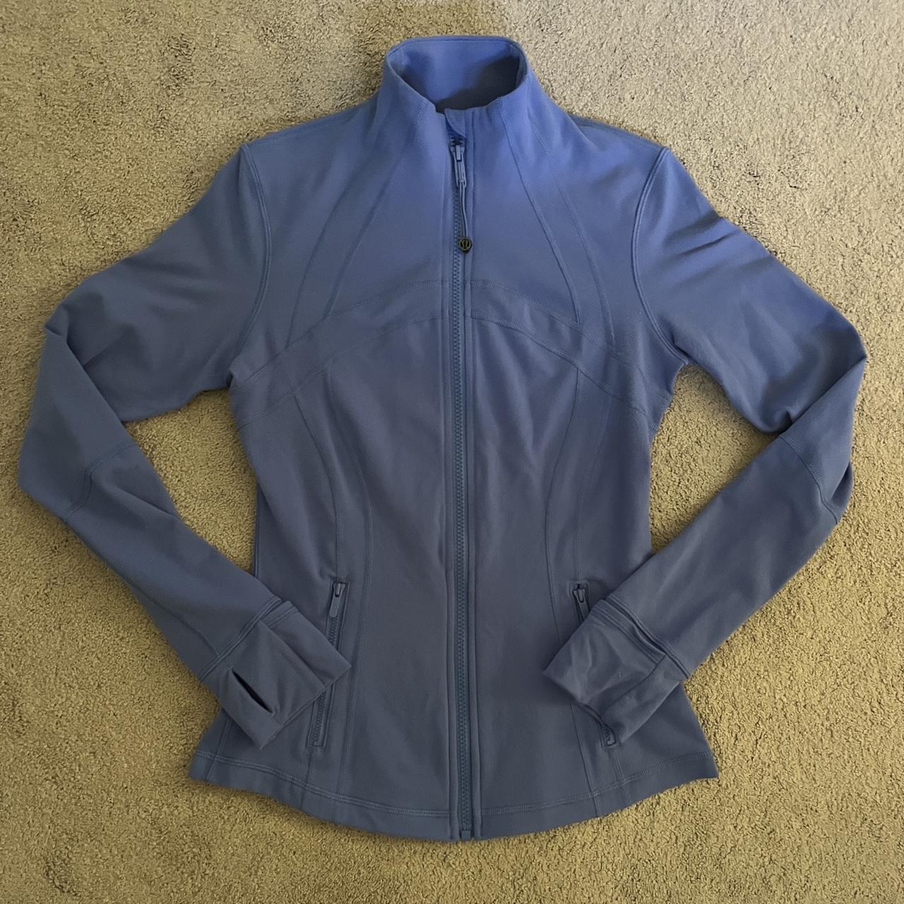 Blue/Purple Periwinkle Lululemon Define Jacket in... | Depop