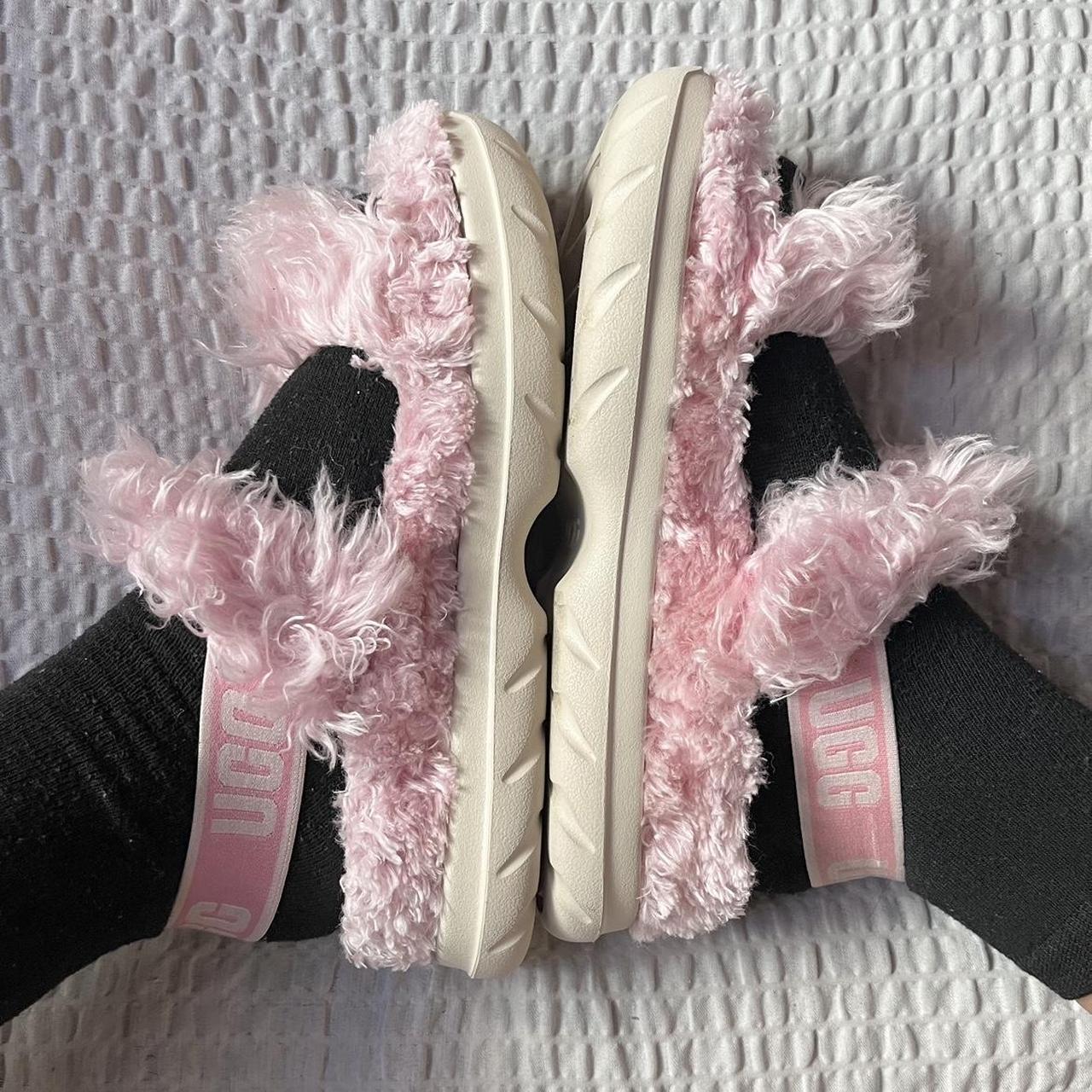 🩰 PINK UGGS FLUFF SUGAR SANDAL retails for $121 USD... - Depop