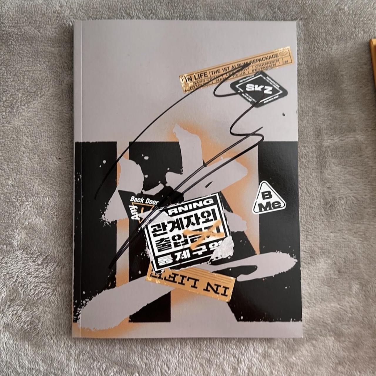 han jisung signed in-life album! only looking to... - Depop