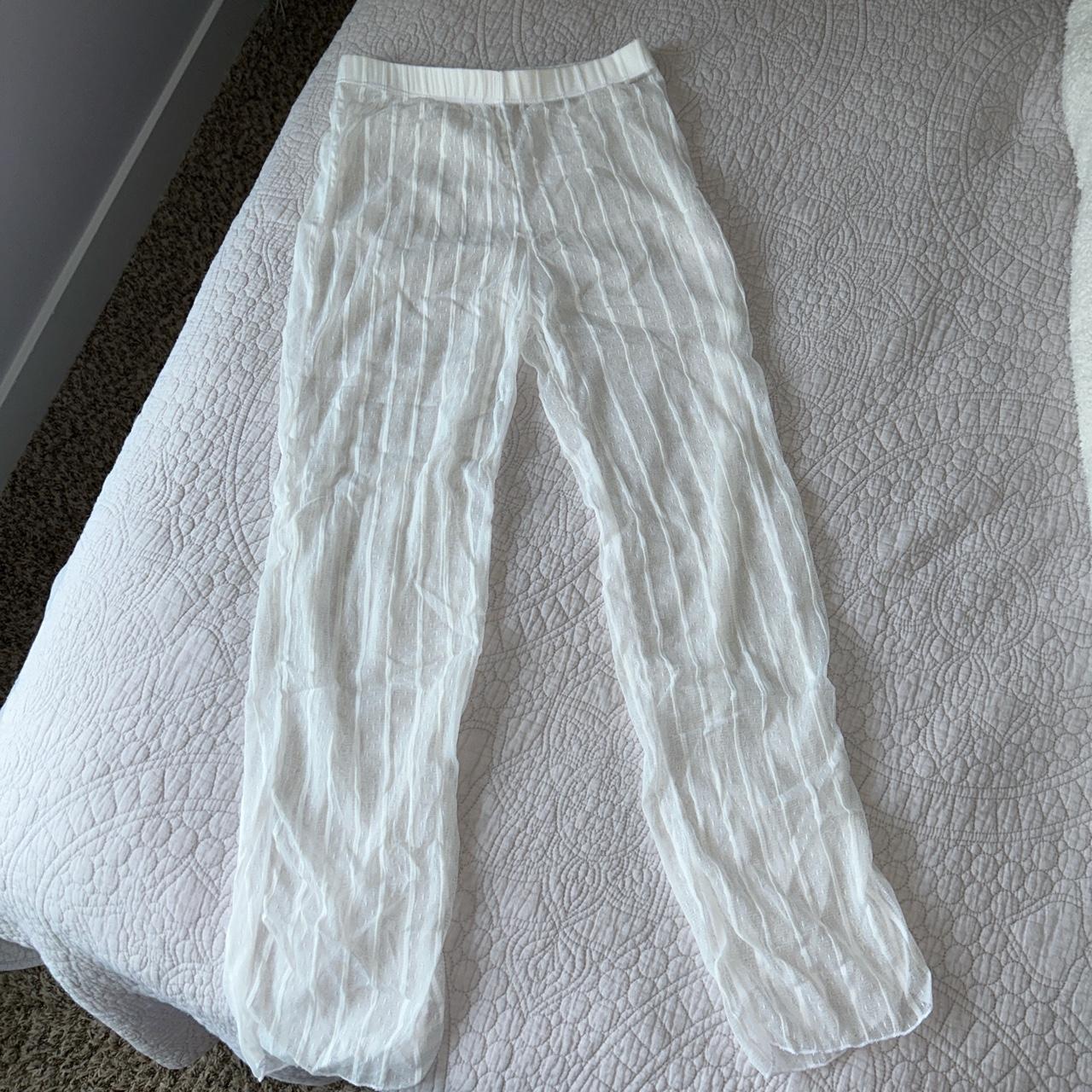 Womens White Cover Ups Depop
