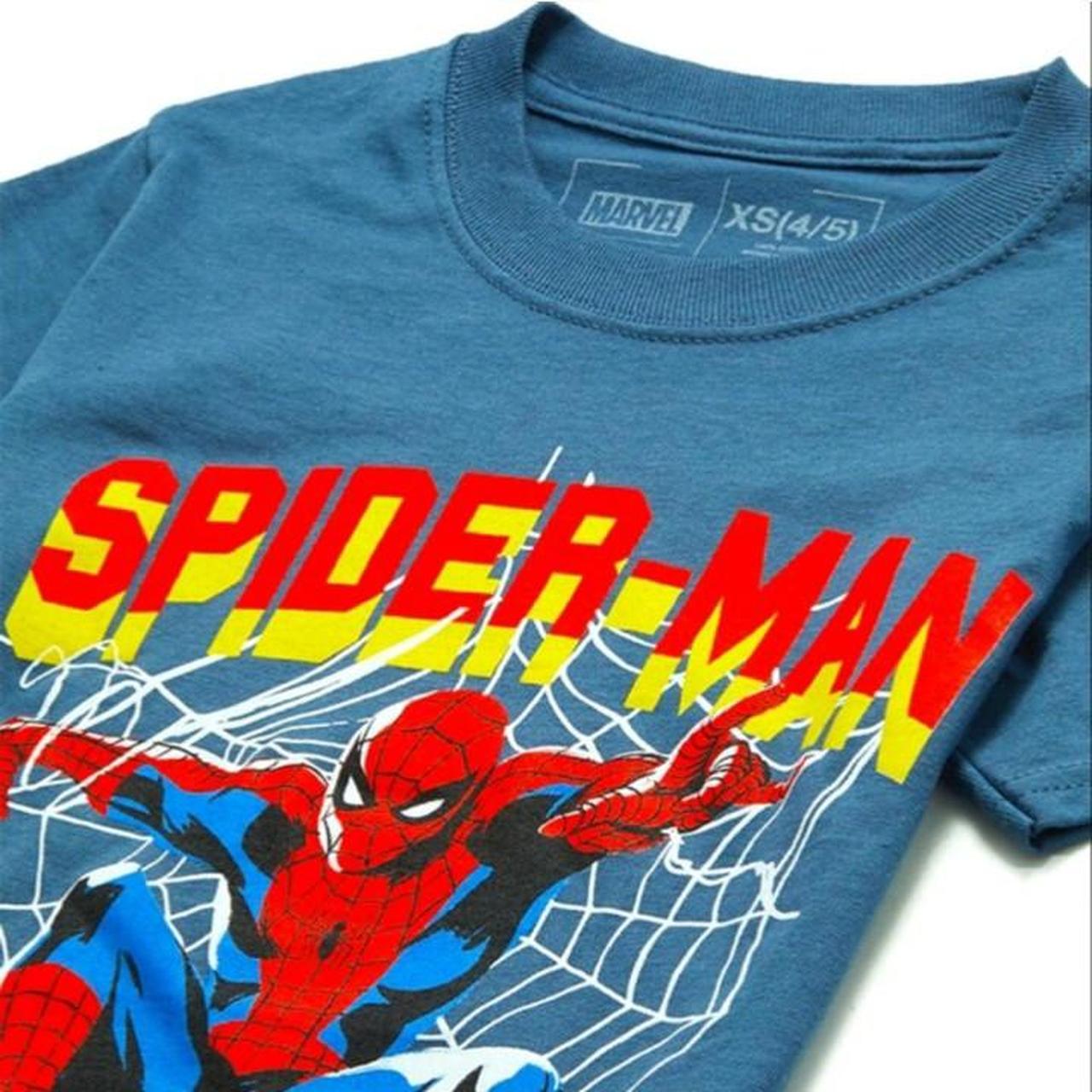 Civil Kids Spider-Man Skills T-Shirt, L(10), Blue &... | Depop