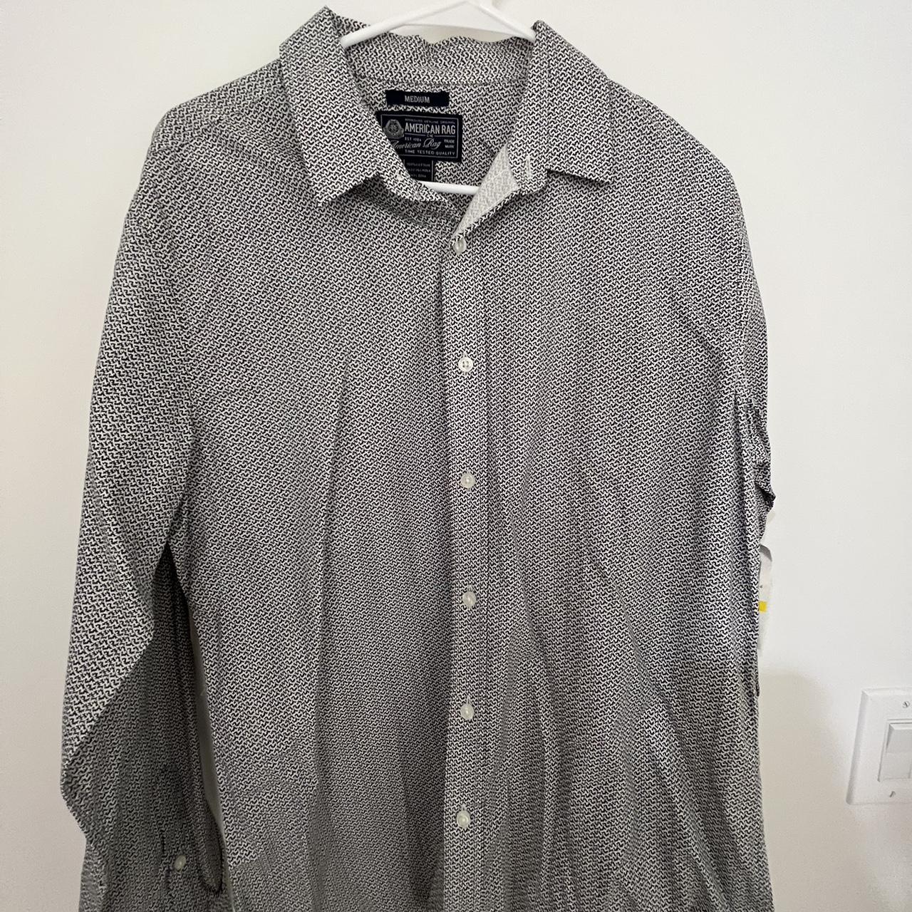 M american rag button up shirt with patterns - Depop