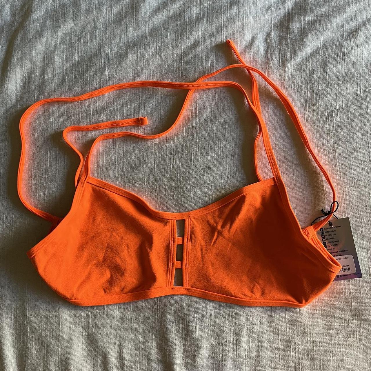 jolyn tomcat bikini top in color sunkissed. NWT.... | Depop