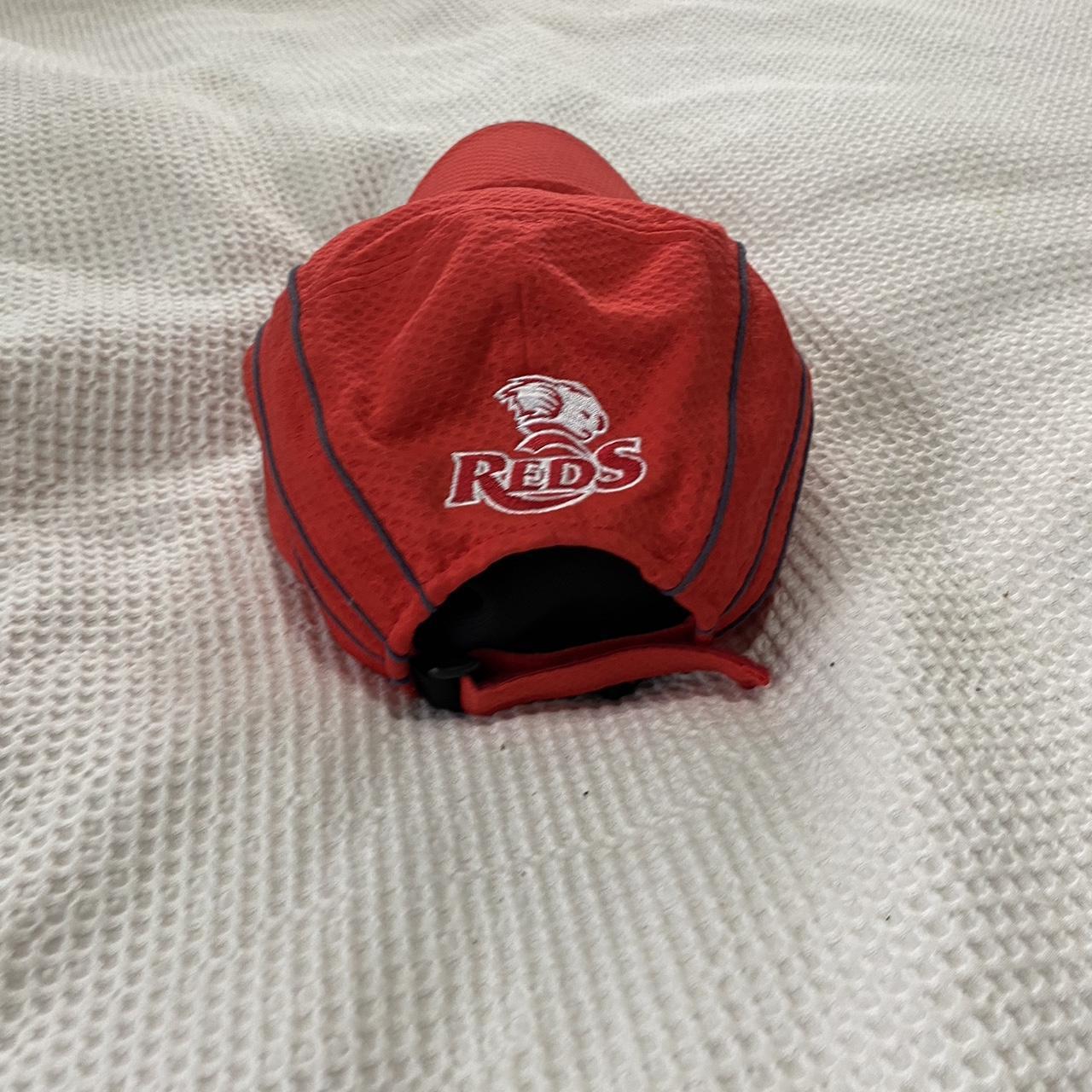 Vintage Red Australian ruby hat - Depop