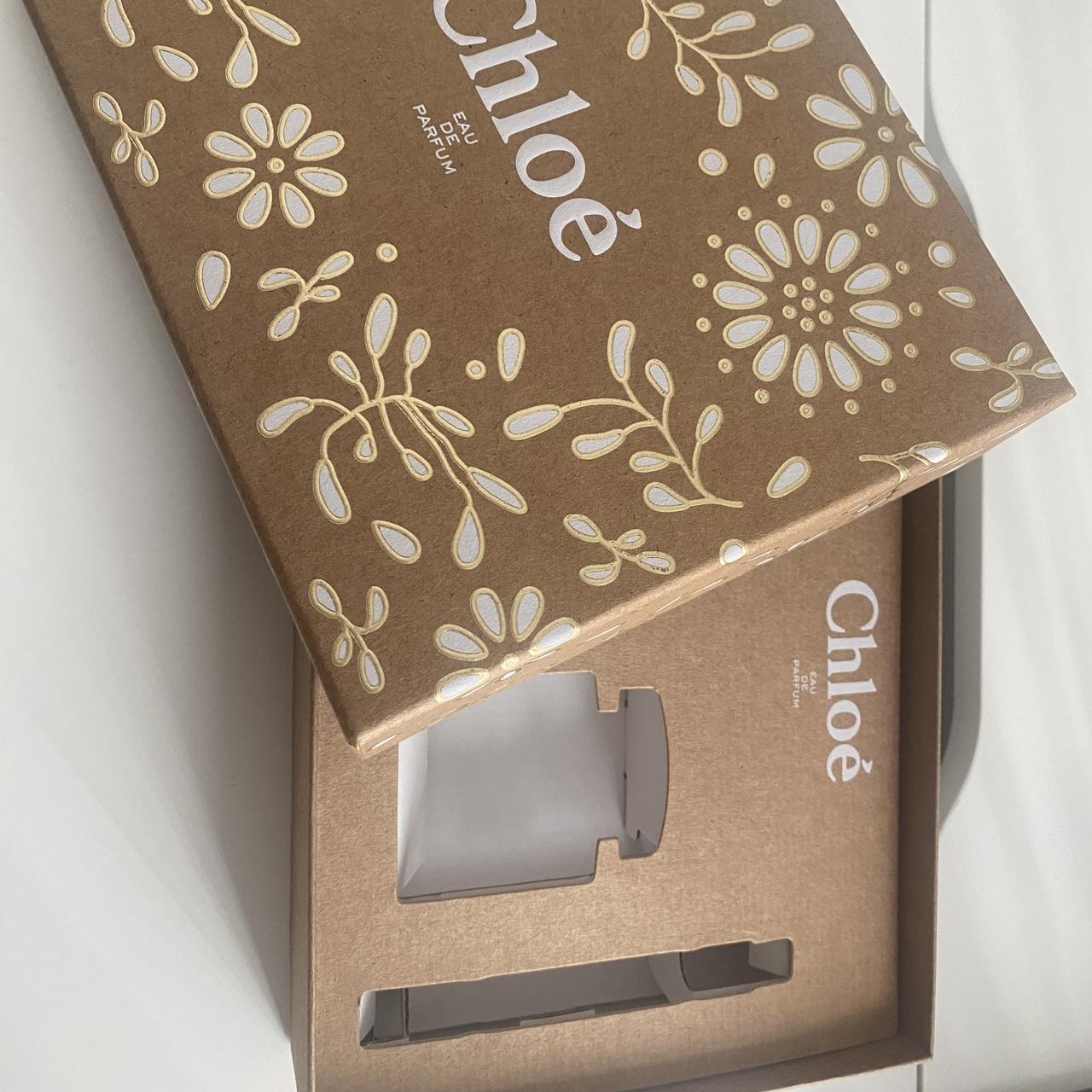 Chloé perfume set empty box Selling just is in the... - Depop