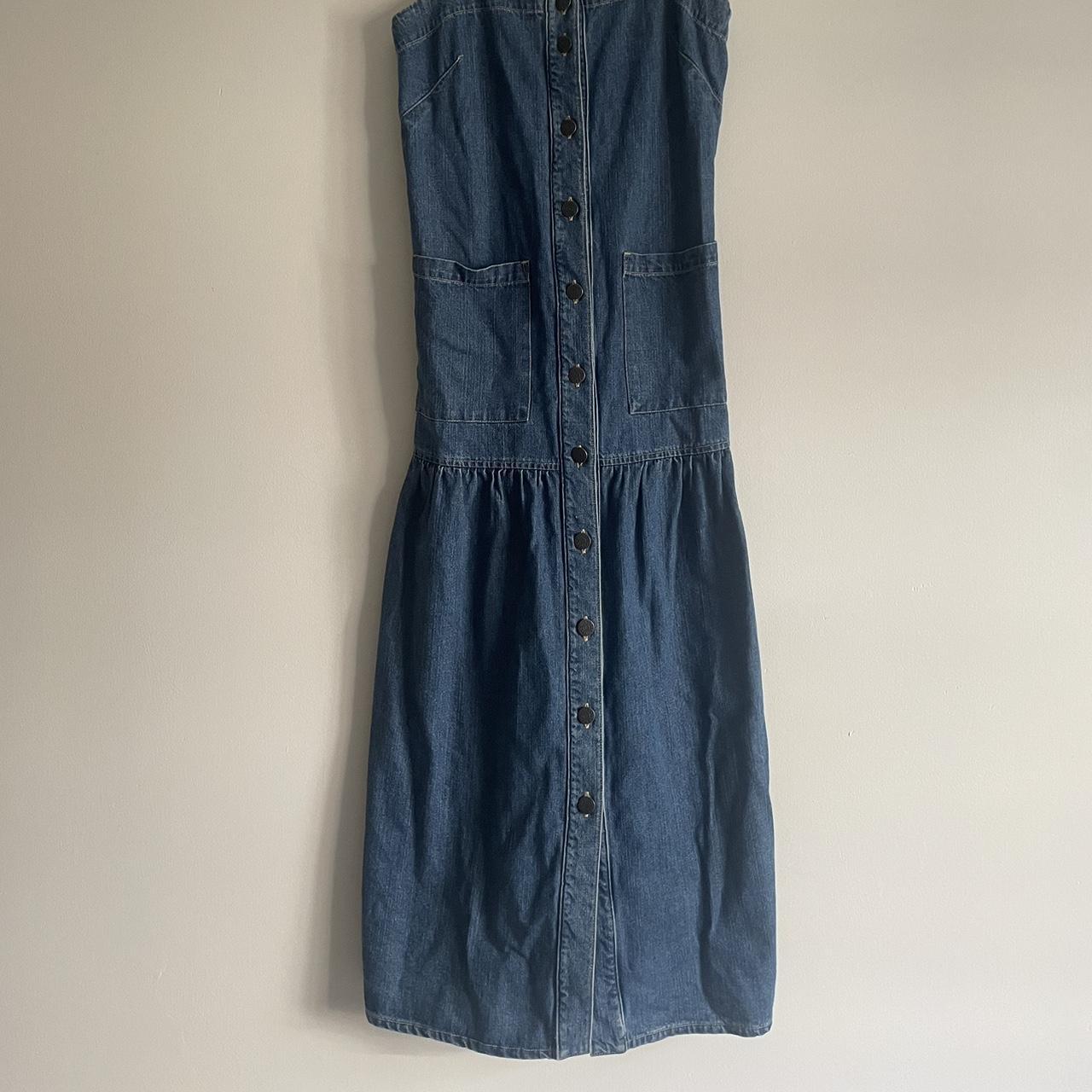 Kloke denim dress, XXS (Size 8) Great condition,... - Depop