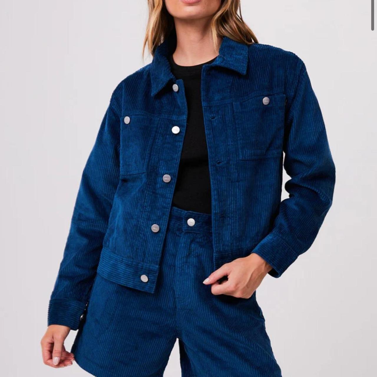 Afends Anderson Corduroy Jacket in BLACK. Sold out... - Depop