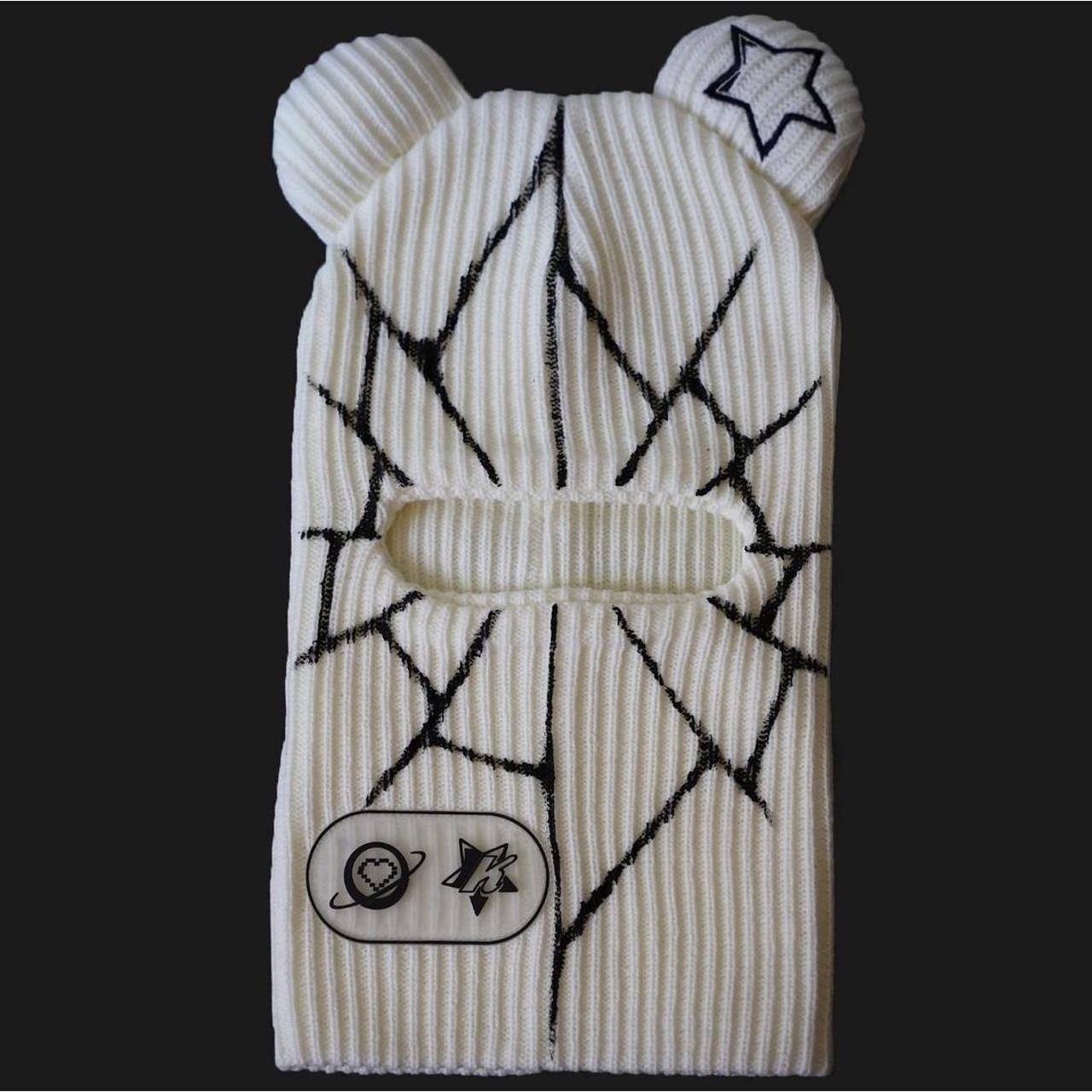 Kompanywithak x whvtewid0w Balaclava Hand painted by... - Depop