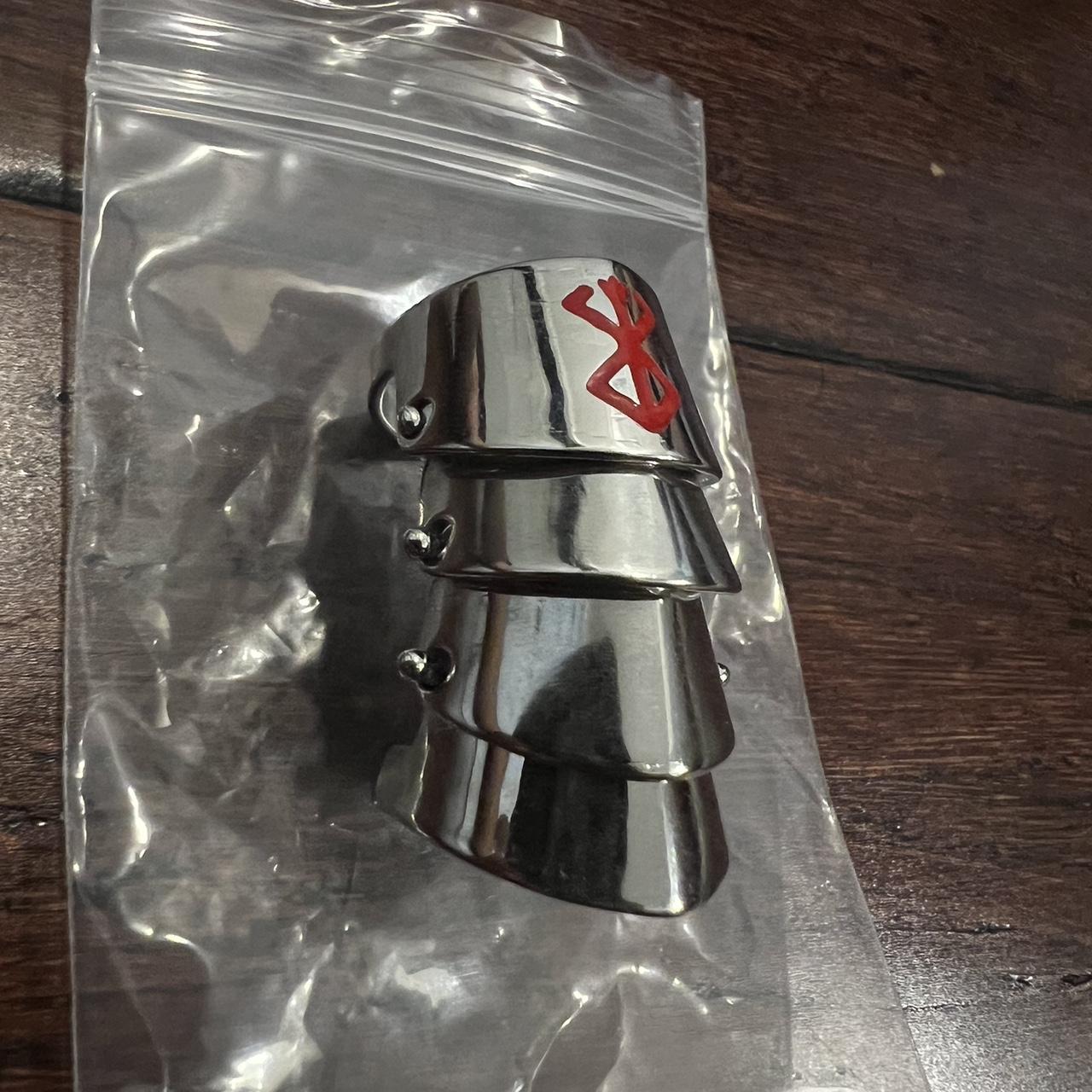 Veesclothing berserk armor ring Size 10 ring... - Depop