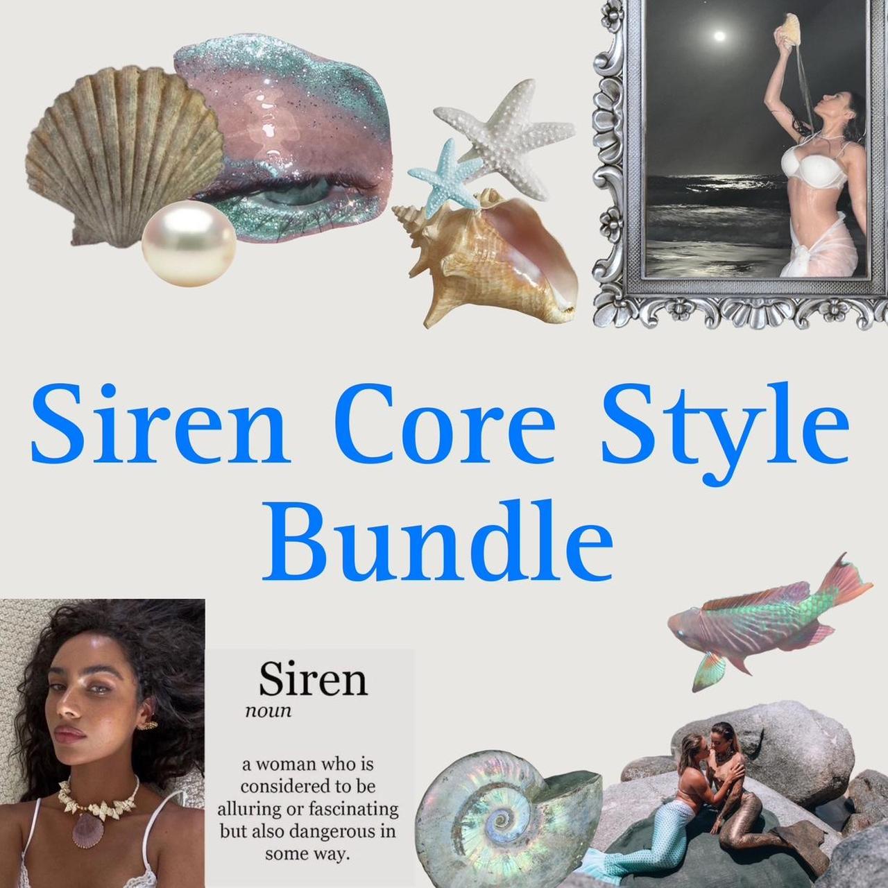 SIREN CORE / MERMAID CORE STYLE BUNDLE 🦪 *this... | Depop