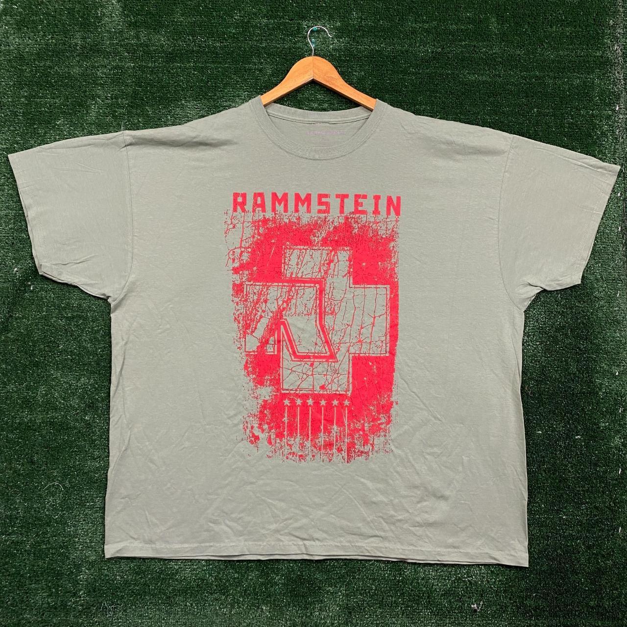 Rammstein Rock Tshirt size 4xl It roughly measures... - Depop