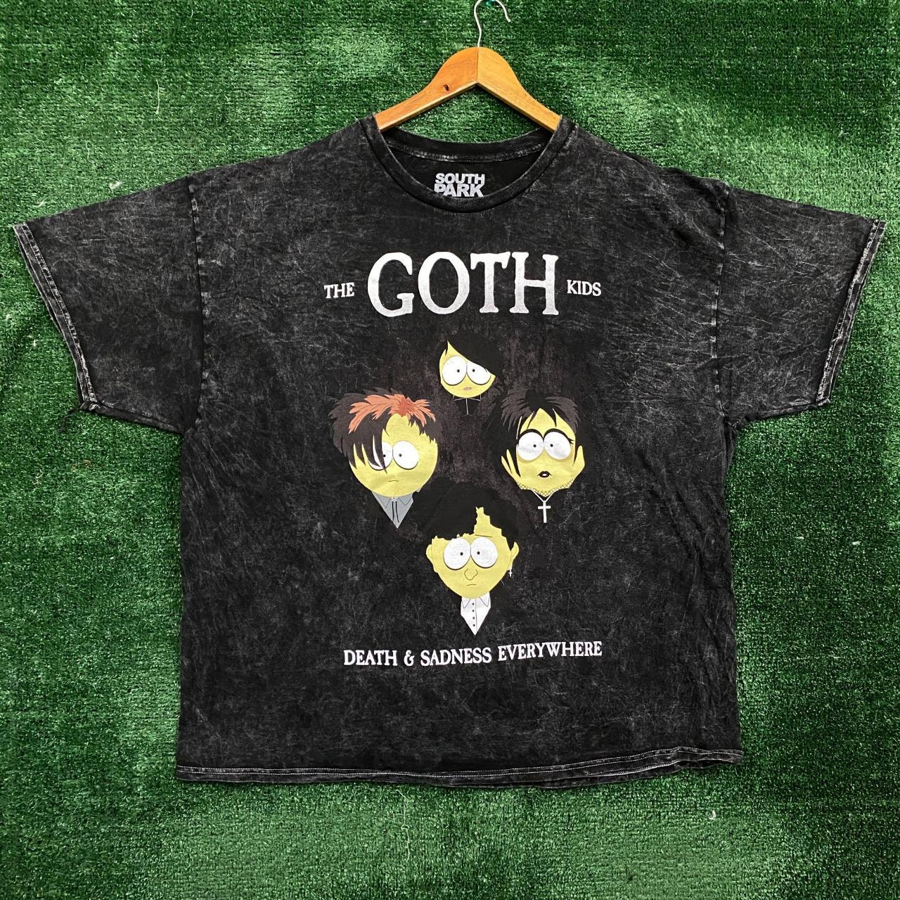 South Park The Goth Kids tshirt size 2XL It roughly... - Depop