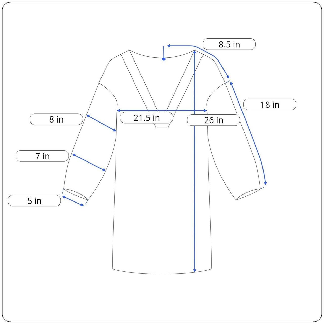 JM Collection Tunic Top Women XXL Long Sleeve... - Depop