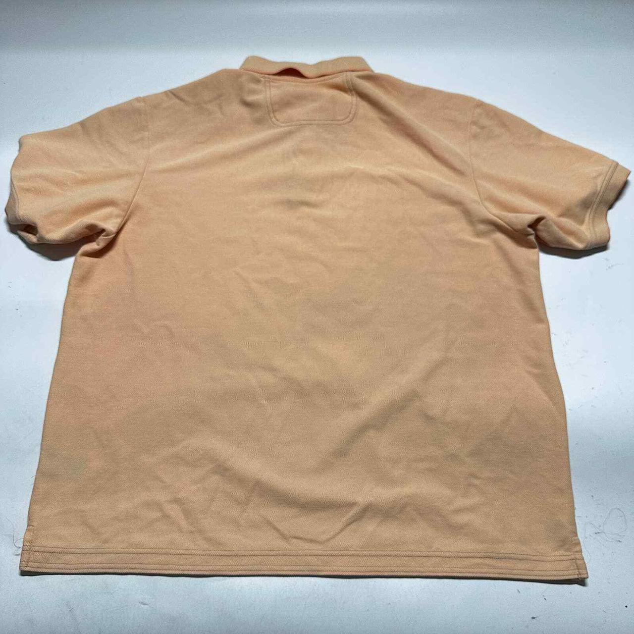 Hathaway Polo Shirt Men XL Orange Short Sleeve... - Depop