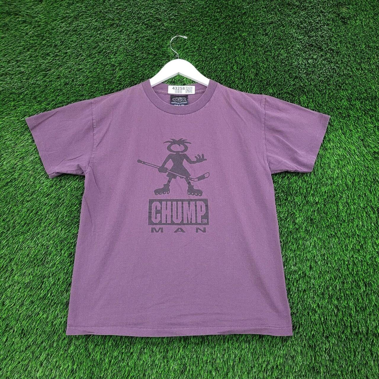 Vintage 90s Chump-Man Street Hockey T-Shirt Medium... - Depop