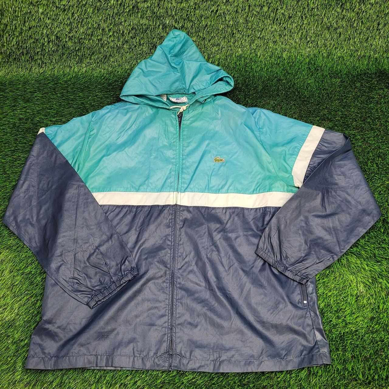 Vintage IZOD LACOSTE Windbreaker Jacket Mens 2XL... - Depop
