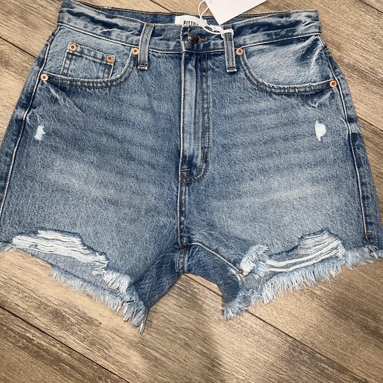 BRAND NEW Pistola Jesn Shorts Maeve Super High Rise... - Depop