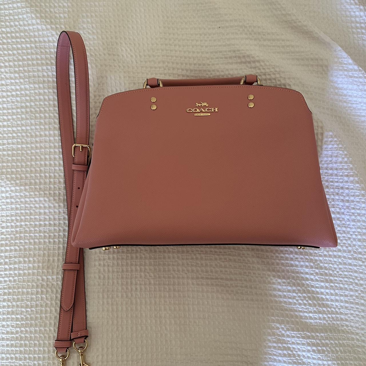 Coach Women's Pink Bag | Depop