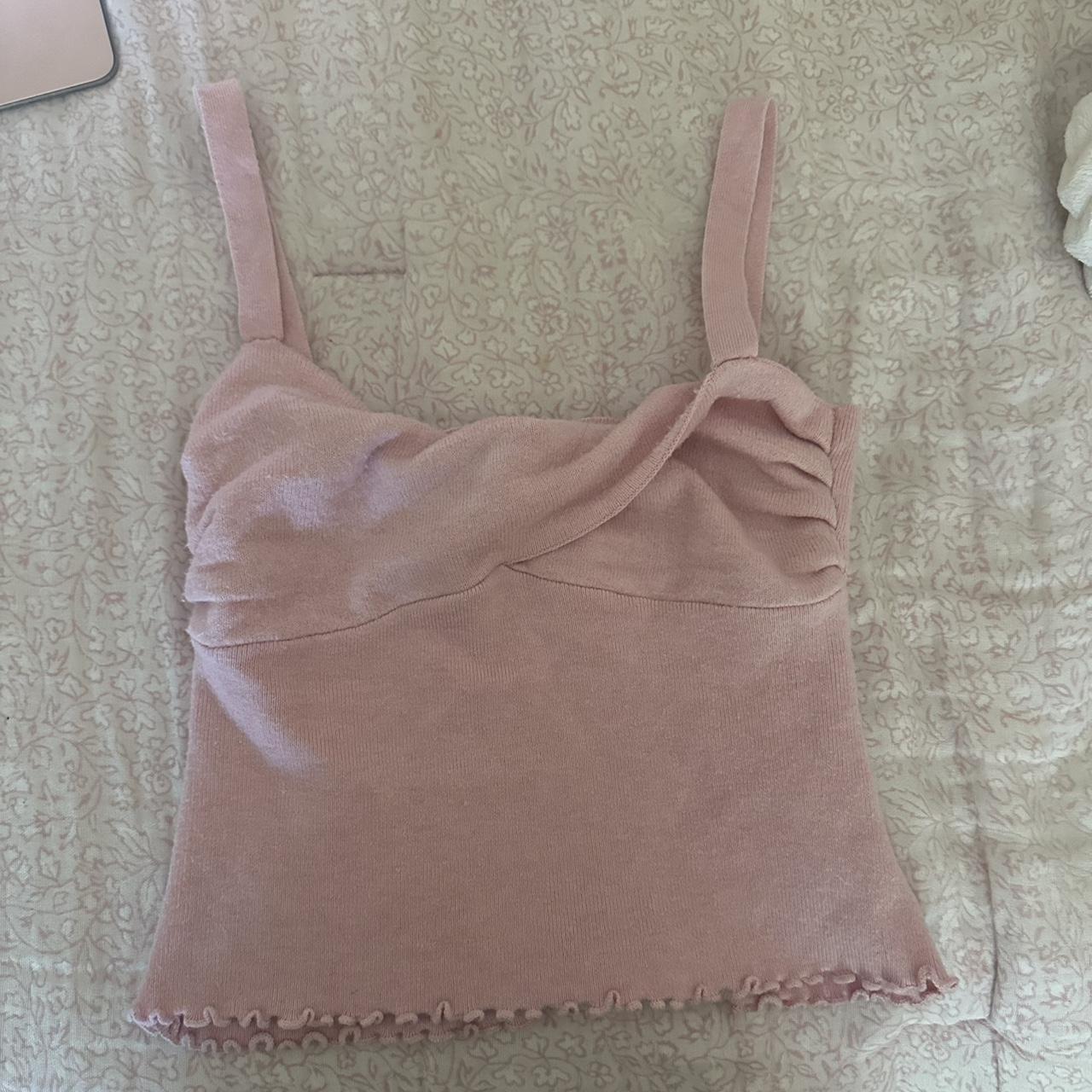 Brandy pink knit tank #princesspolly #coquette... | Depop